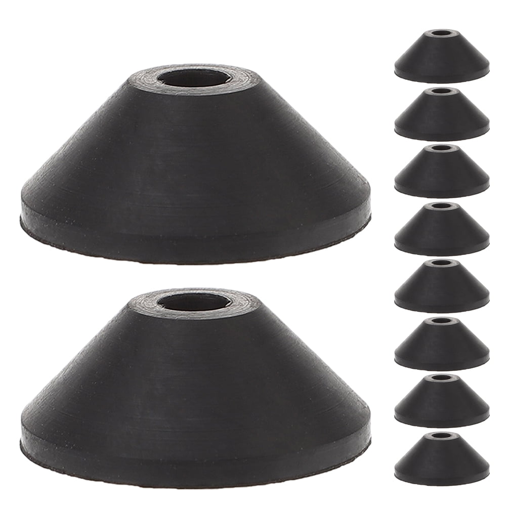 Hemoton 10pcs Toilet Bolt Rubber Washers For Screws Toilet Tank To Bowl ...