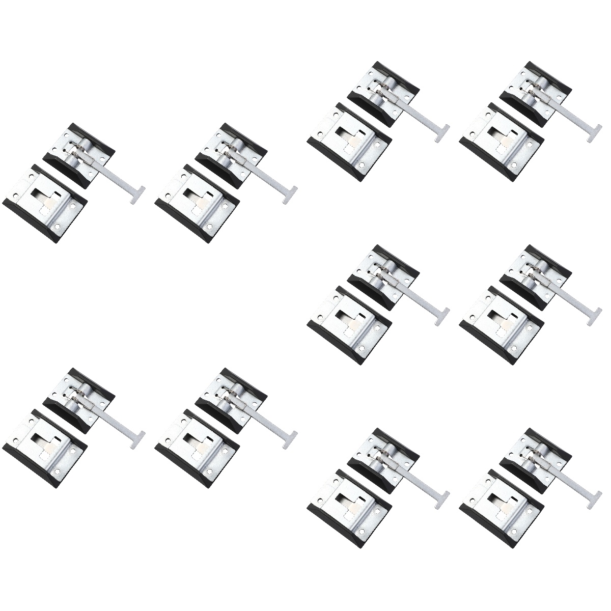 Hemoton 10pcs WINOMO 1 Pair Entry Door Catch Trailer Camper T-Style ...