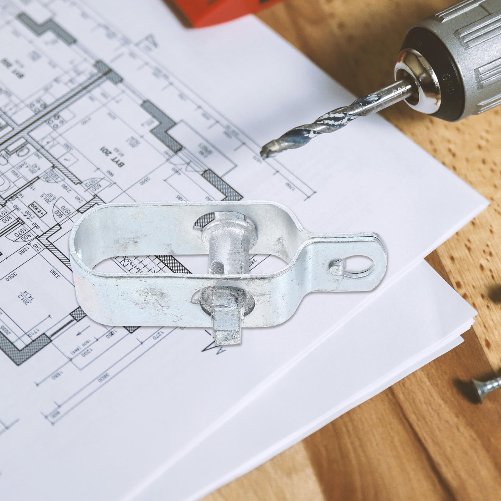 Hemoton 10pcs Wire Clamps Fence Cable Clamps Galvanized Iron Rope Lock ...