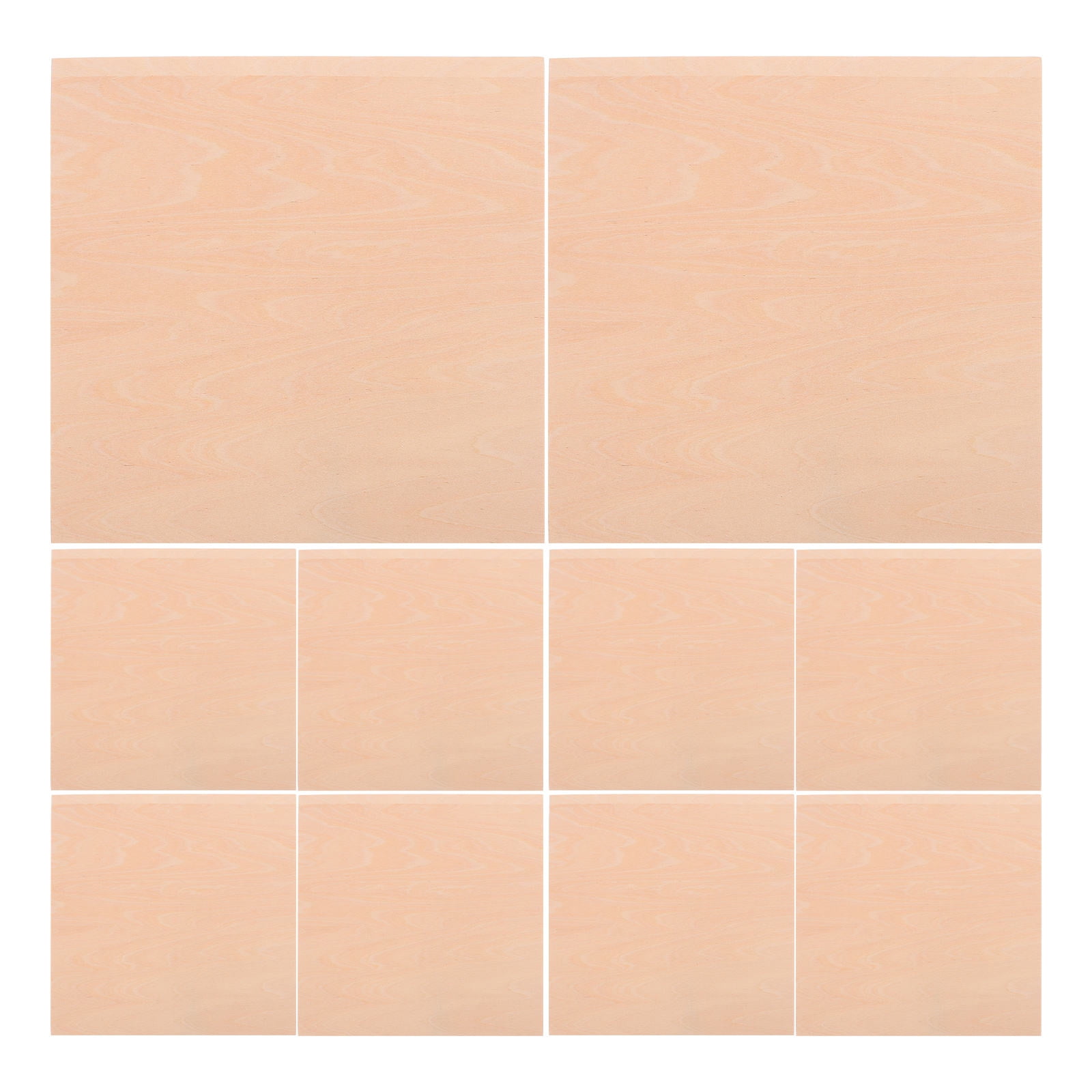 Hemoton 10pcs Wood Bendable Plywood Barn Wood Wood Sheet Plywood ...