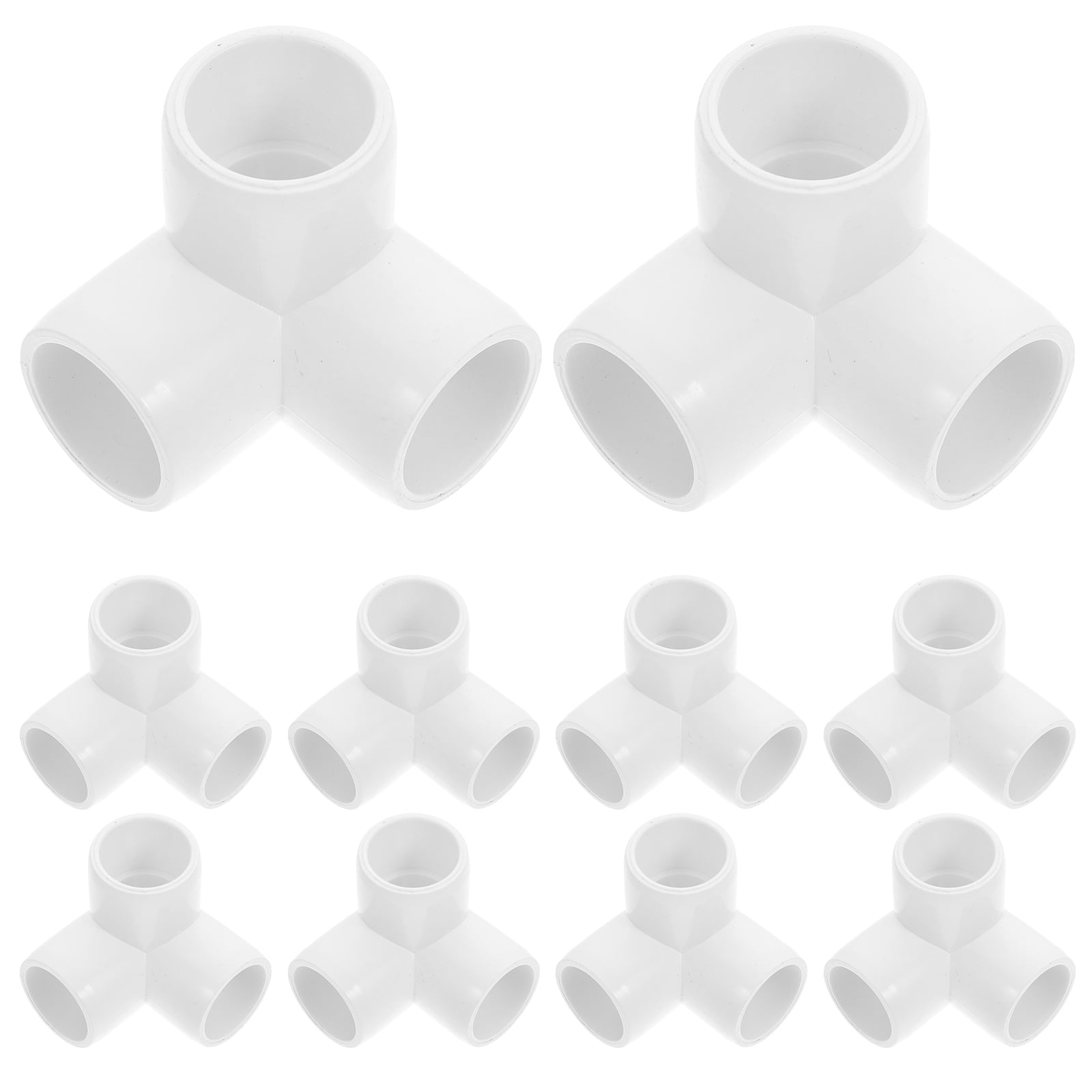 Hemoton 10pcs Y-Shaped Three-Way Connector Pvc Pipe Fittings For ...