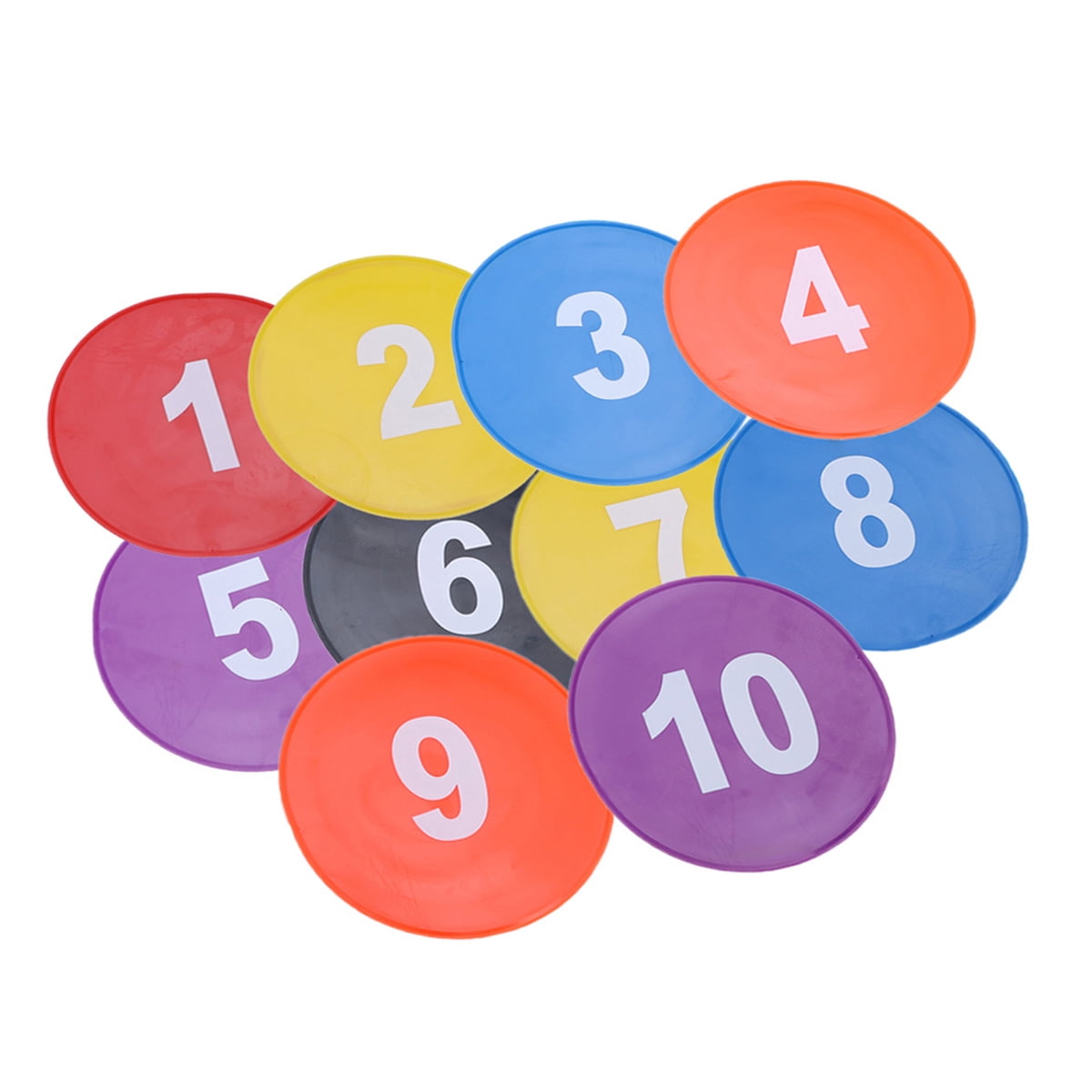 Hemoton 11Pcs Floor Markers Variety of Colors and Sizes Spot Markers ...