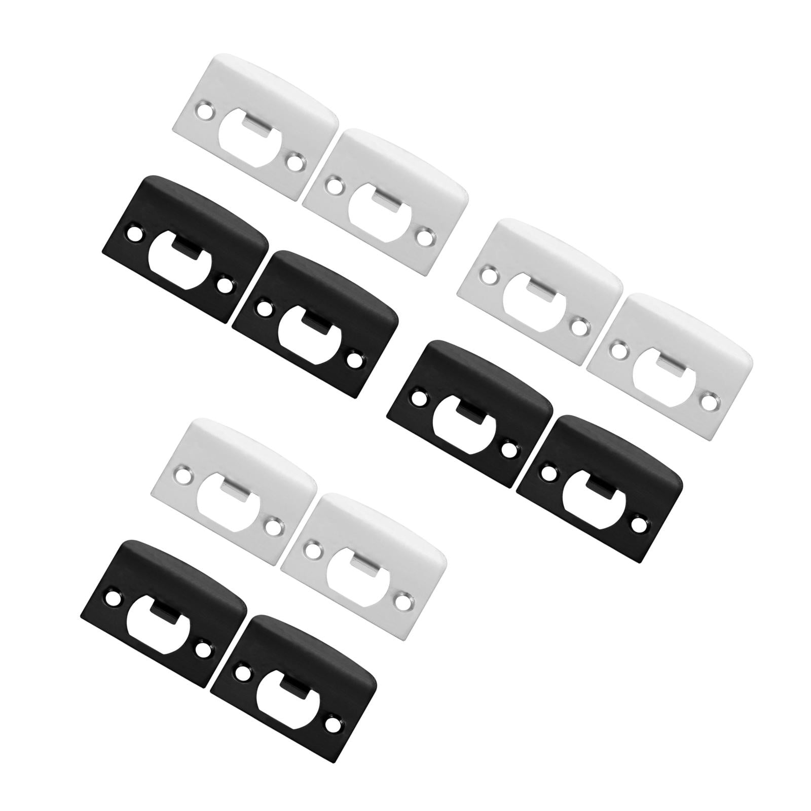 UPGRATOR Raindrops 12 Pcs Stainless Steel Adjustable Deadbolt Strike ...