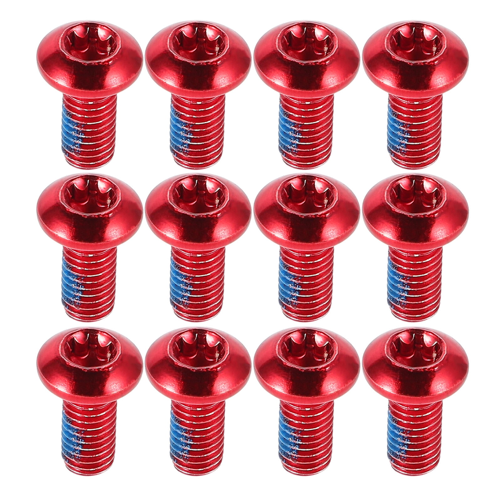 Hemoton 12 Pcs Alloy Steel Bikes Screw Bicycle Disc Brake Bolts Nuts ...