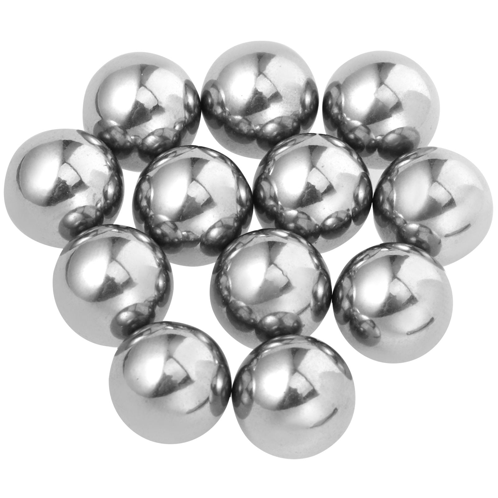 Hemoton 12 Pcs Bearing Balls Stainless Steel Balls Dispenser Bottle Roller Balls Precision Steel ...