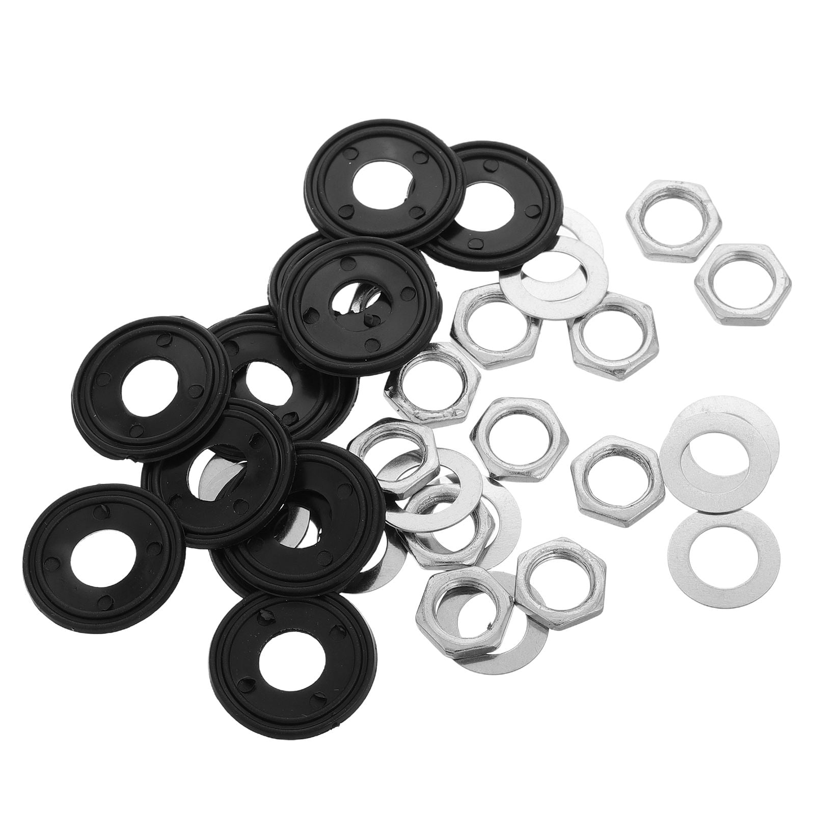 Hemoton 12 Sets Quartz Clock Repair Kit Replacement Wall Clock Washers ...