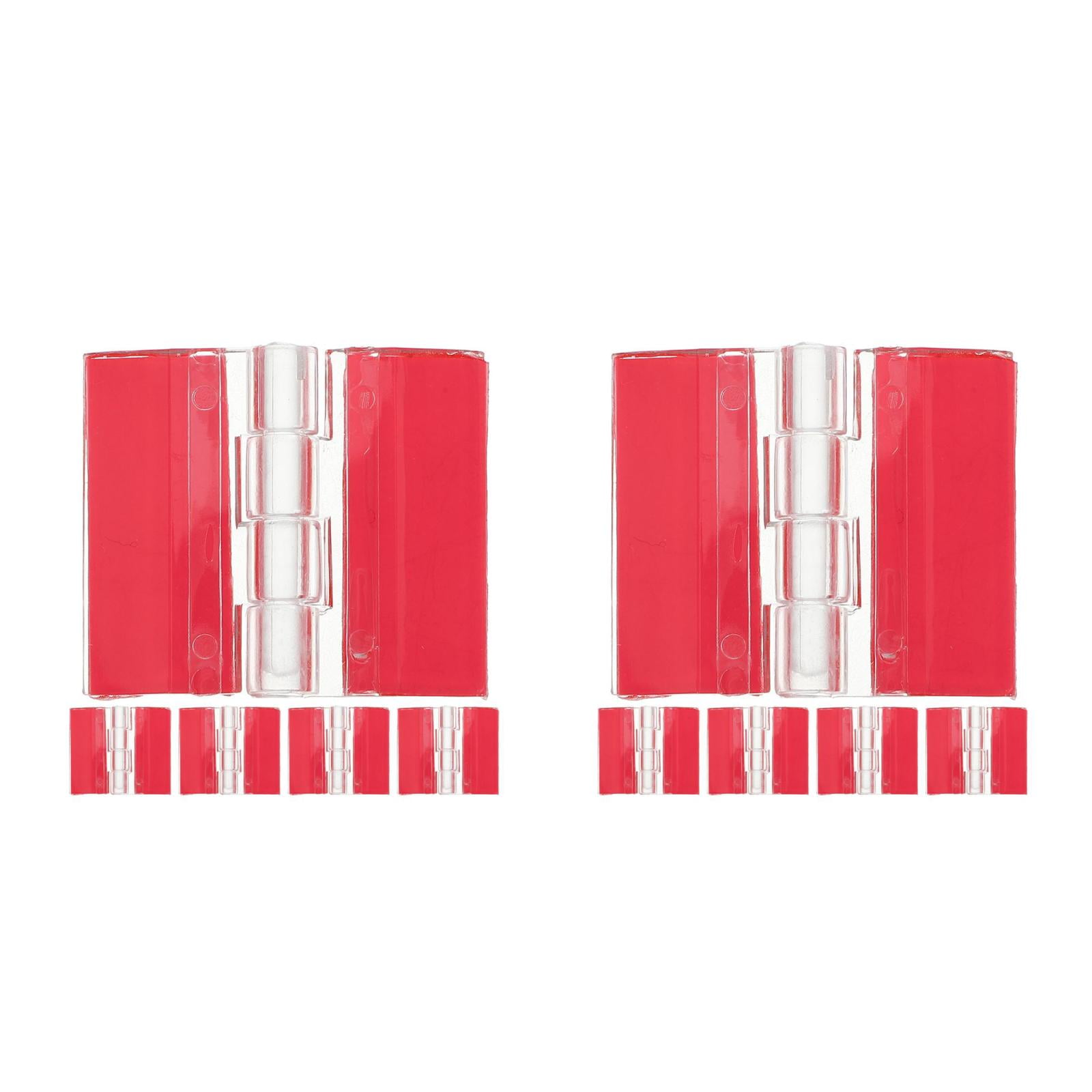 Hemoton 12 pcs Acrylic Hinges Self-adhesive Heavy Duty Hinges Multi-use ...