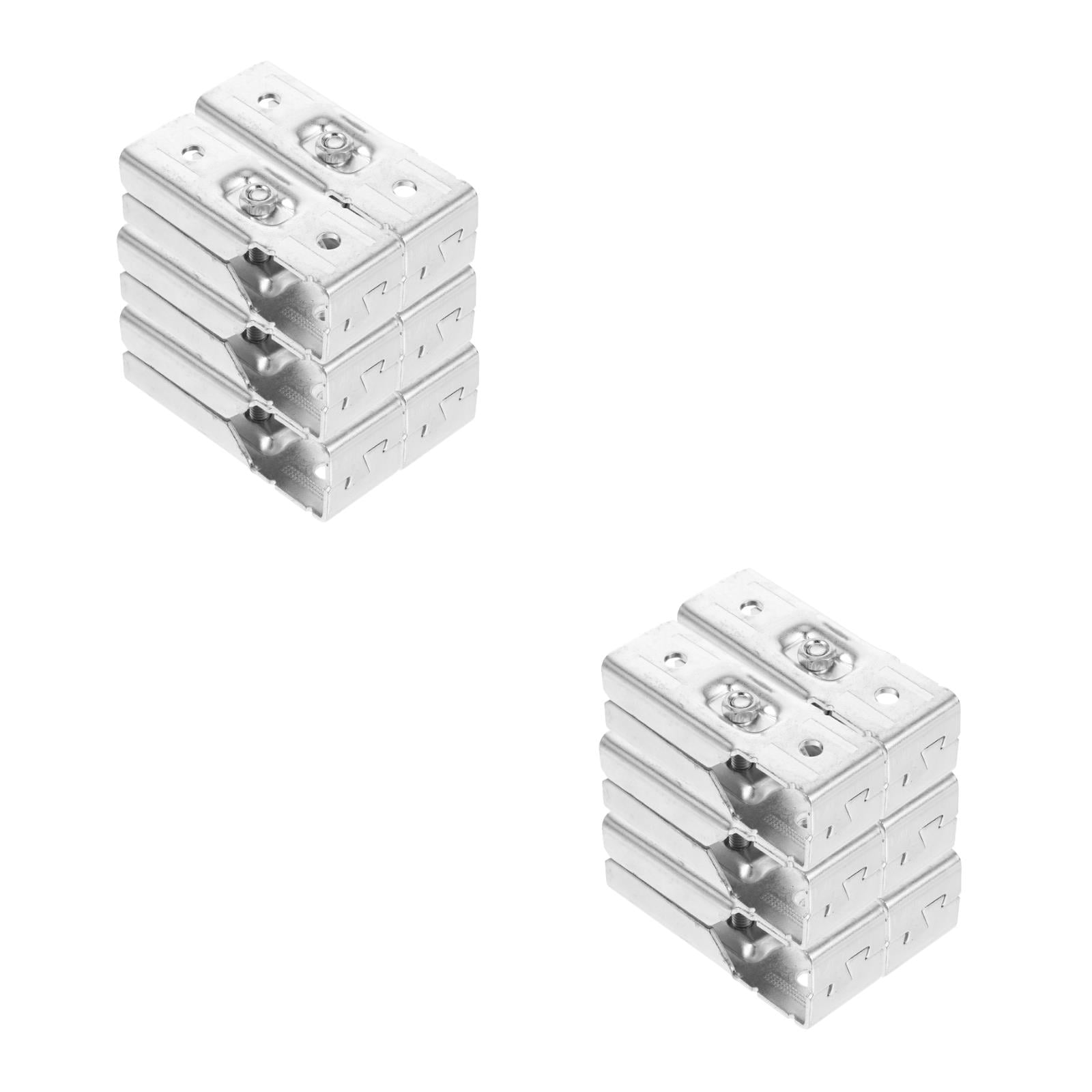 Hemoton 12 pcs Clamp Connectors Stainless Steel Chain Link Fence Clamp ...