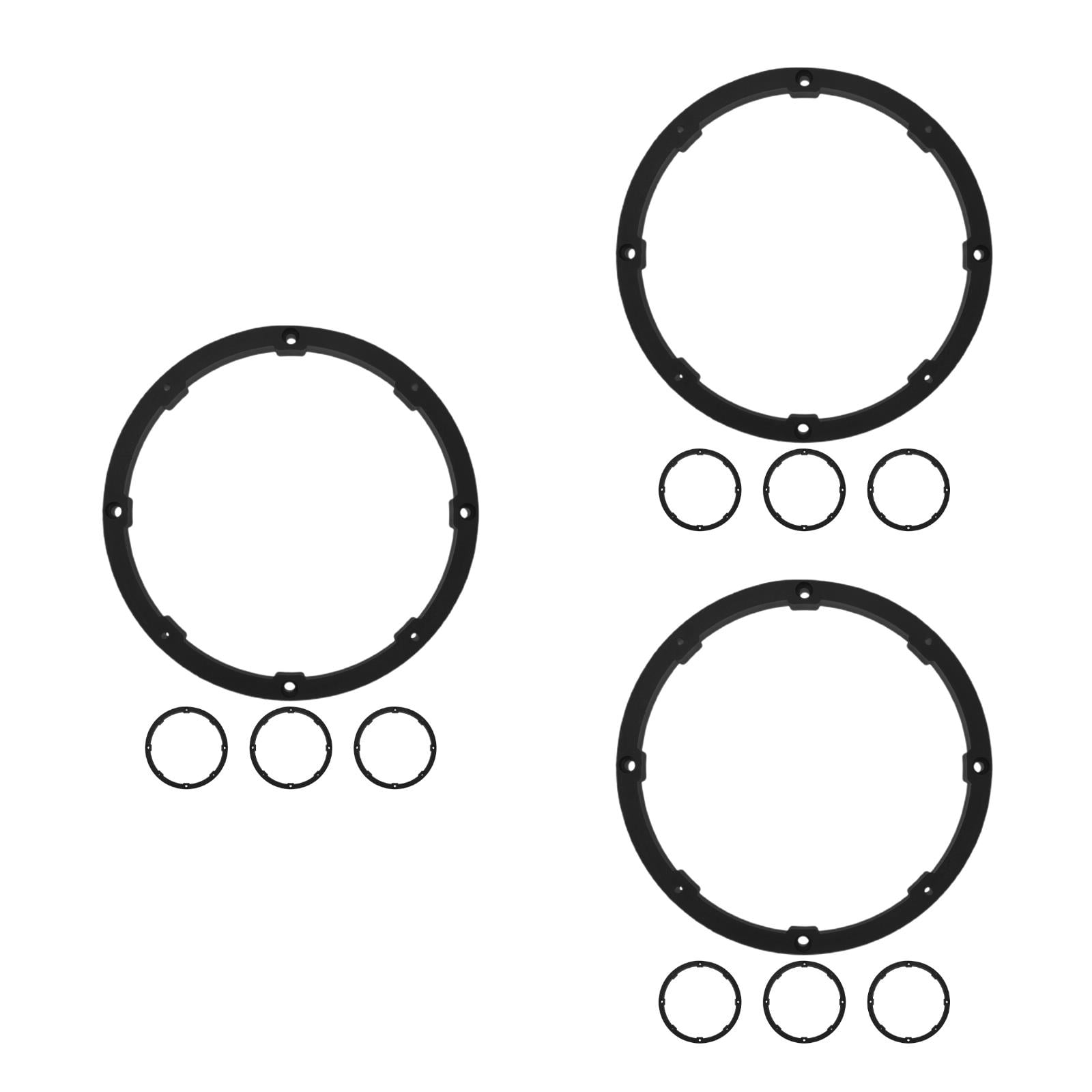 Hemoton 12 pcs Easy To Install 6.5 Inch Car Speaker Spacer Ring ...