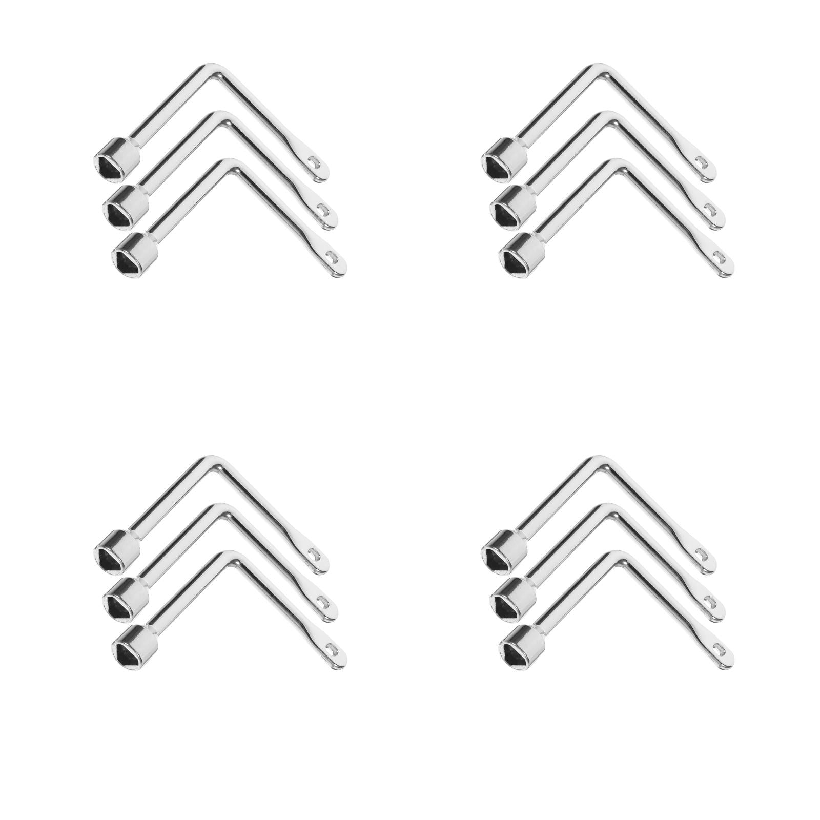 Hemoton 12 pcs Elevator Door Key Water Meter Key Water Key Radiator Key ...