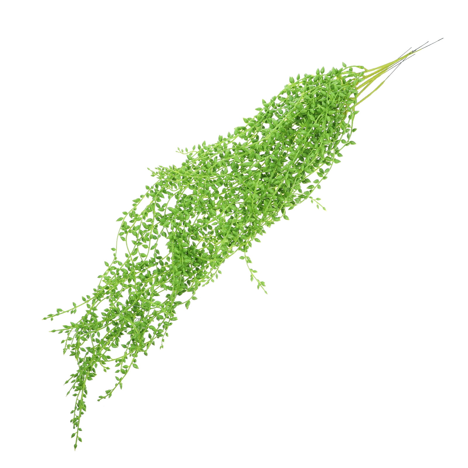 Hemoton 12 pcs Fake Hanging Plant Artificial Vine Hanging Decor Green ...