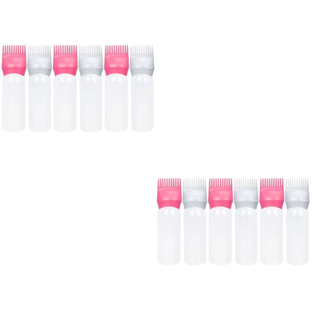 Hemoton 12 pcs Hair Coloring Root Comb Applicator Bottle Root ...
