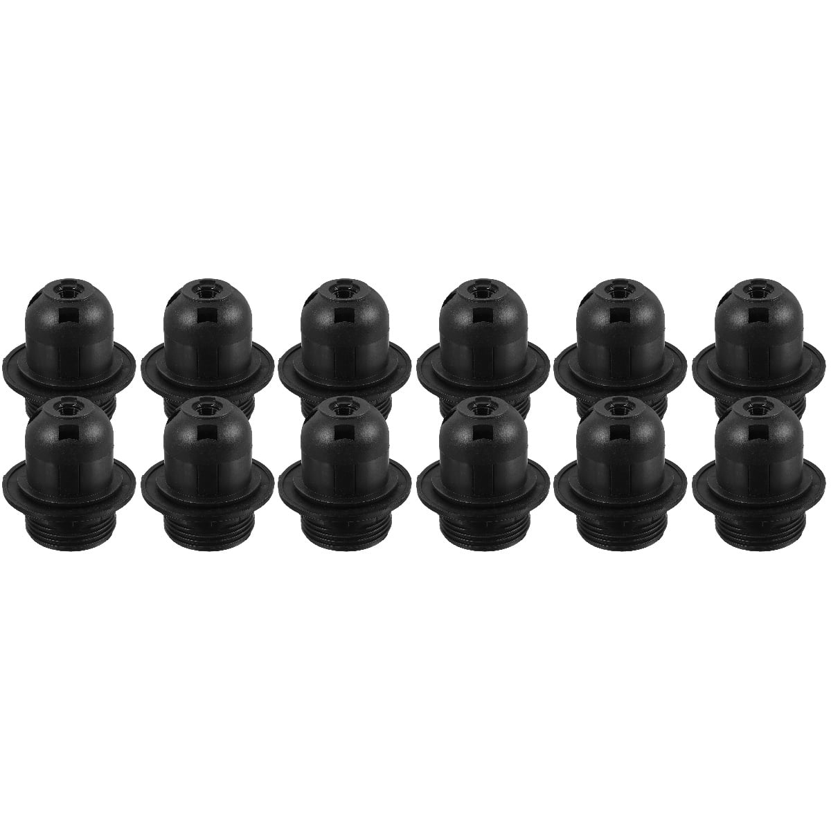 Hemoton 12 pcs Lamp Socket Replacement Outdoor Light Socket E27 Base ...