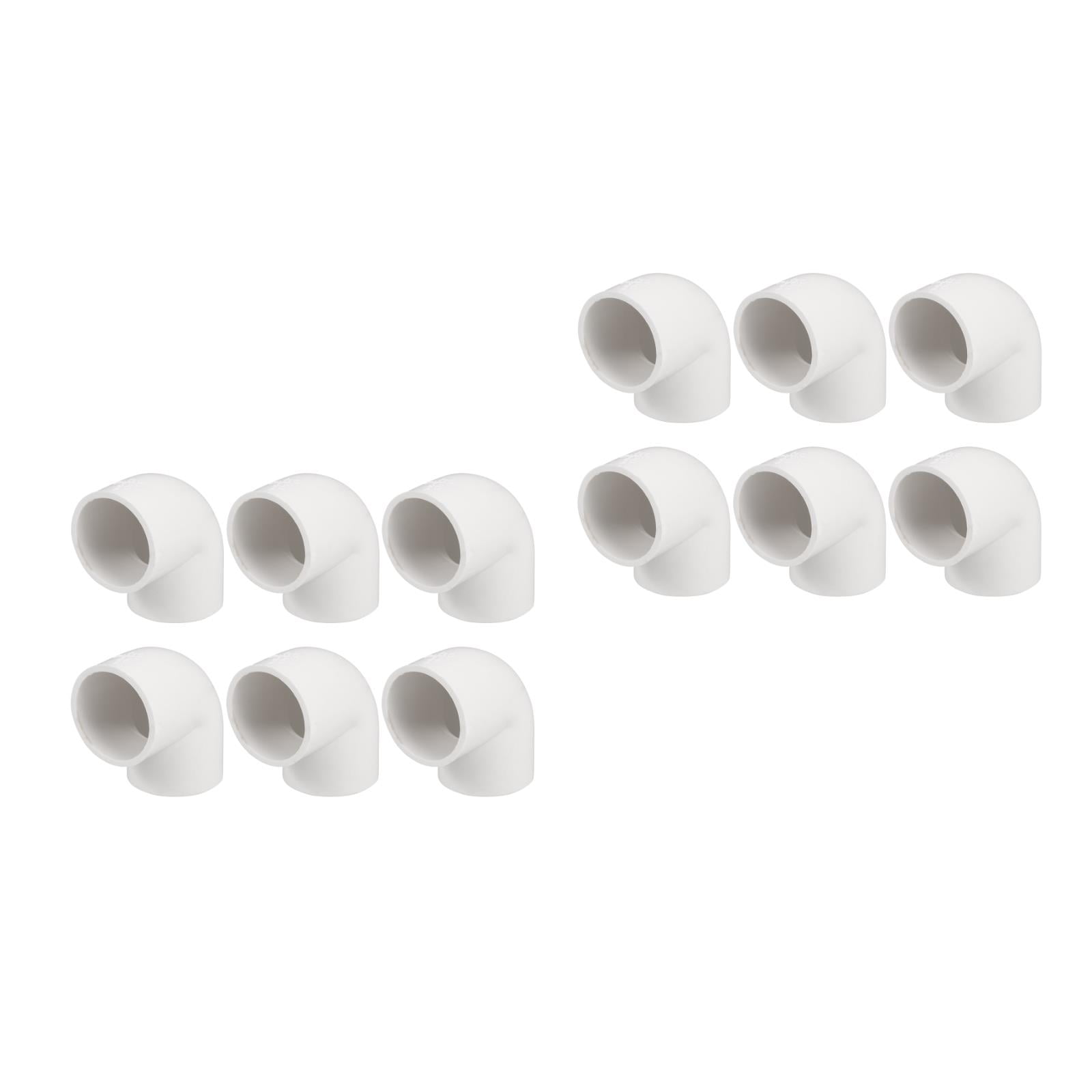 Hemoton 12 pcs PVC 90 Degree Pipe Fitting, Inner Diameter 40mm PVC ...
