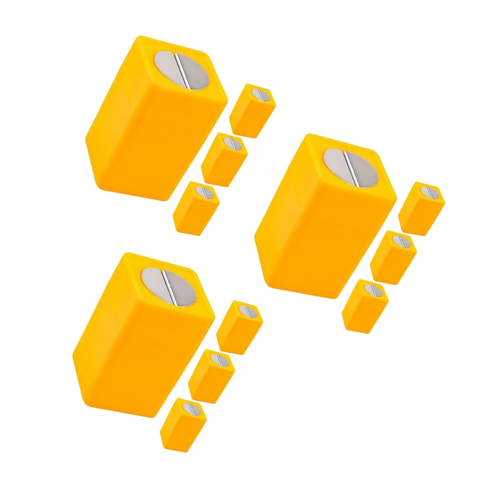 Hemoton 12 pcs Razor Blade Disposal Container Safety Razor Storage Bank ...