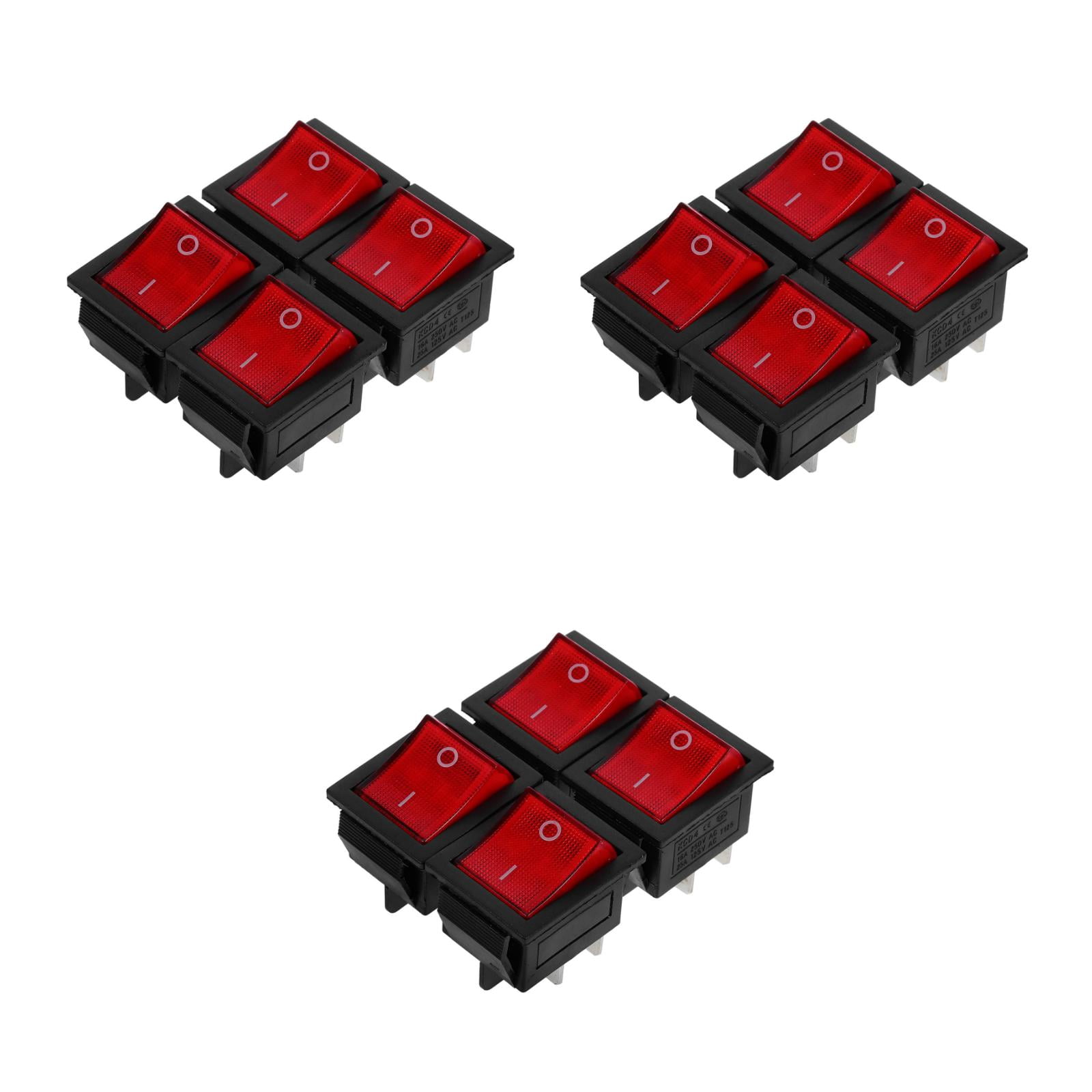Hemoton 12 pcs Reliable Engine Toggle Switch Petrol Generator Switches ...