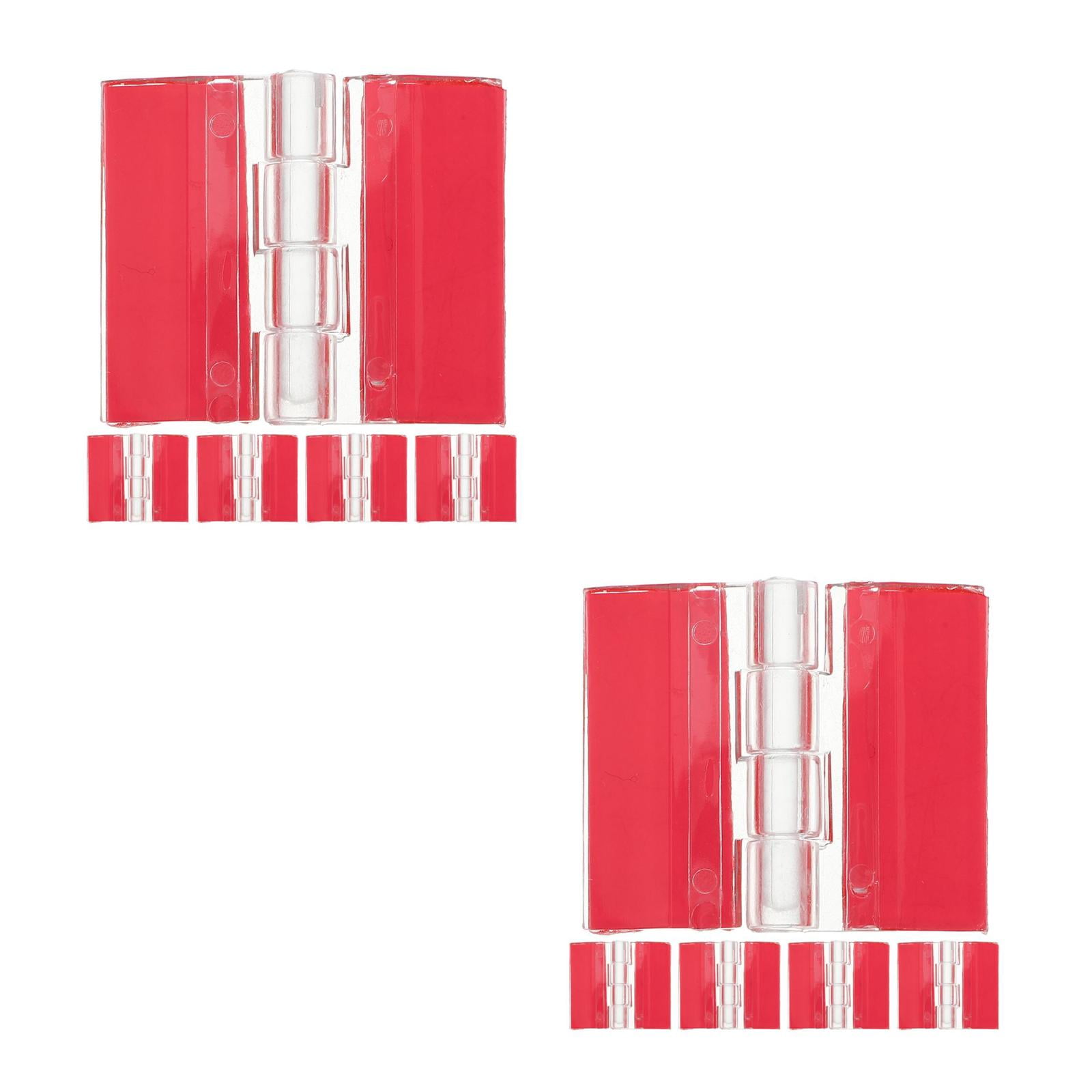 HEMOTON MLINS 12 pcs Strong Adhesive Clear Acrylic Small Furniture ...