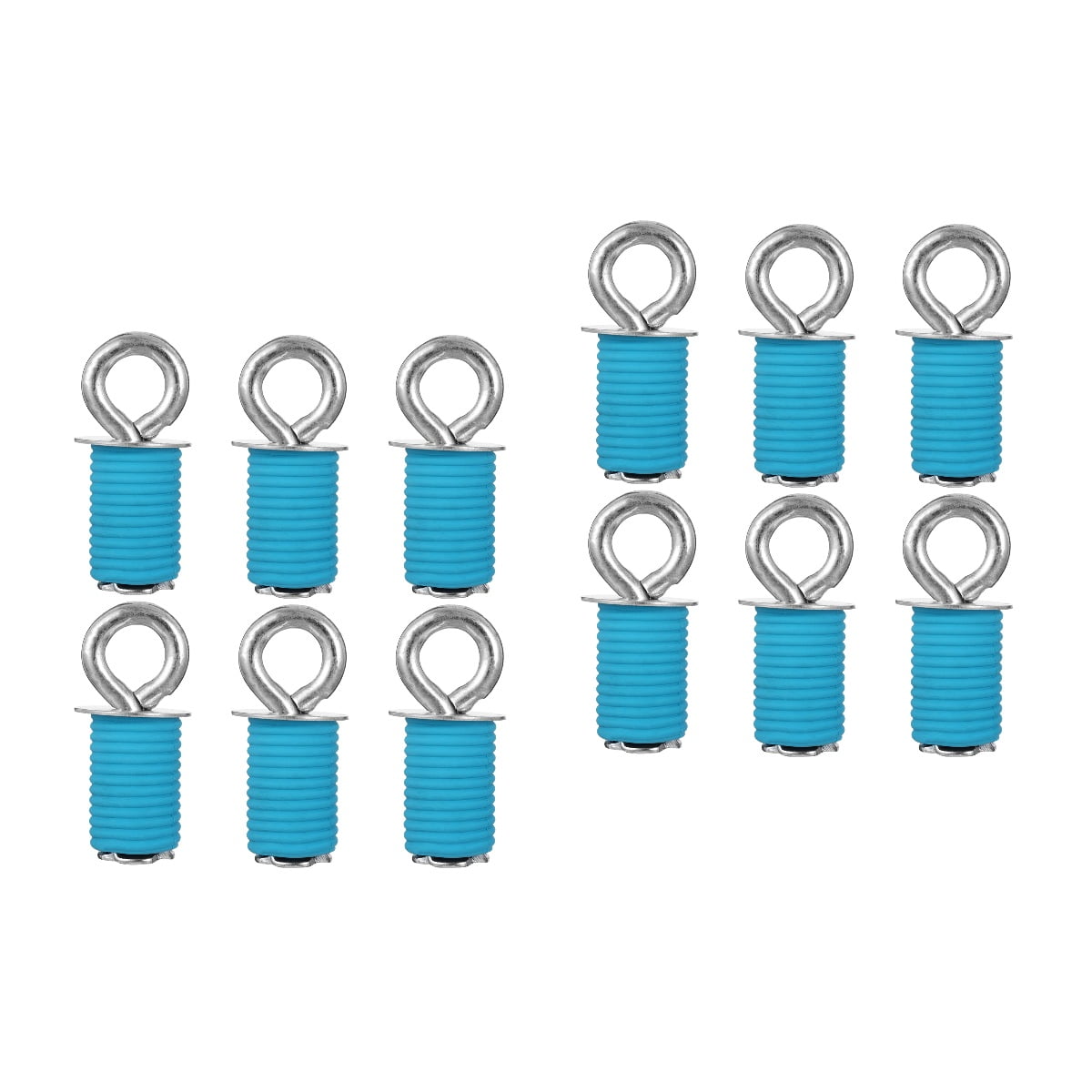 Hemoton 12 pcs Tie Down Anchors ATV UTV Bed Anchors Practical Cargo ...
