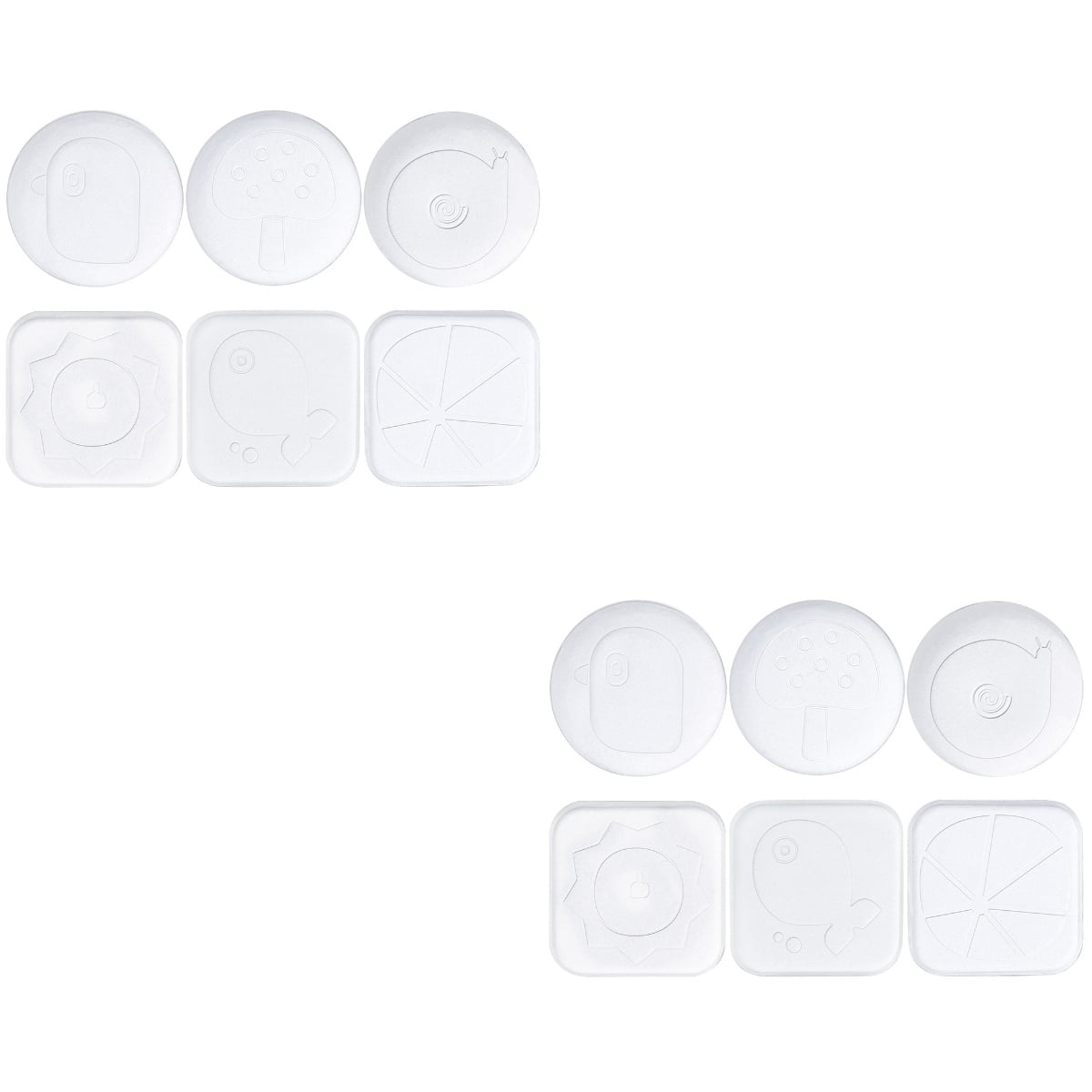 Hemoton 12 pcs Wall Protector Door Guard The Door Crash Pad Adhesive ...