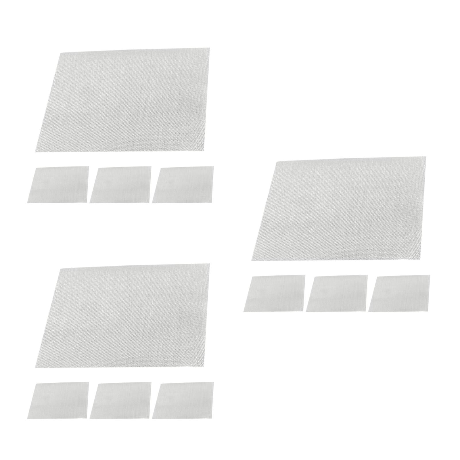 UPGRATOR Raindrops 12 pcs Metal Mesh Screen Stainless Steel ...