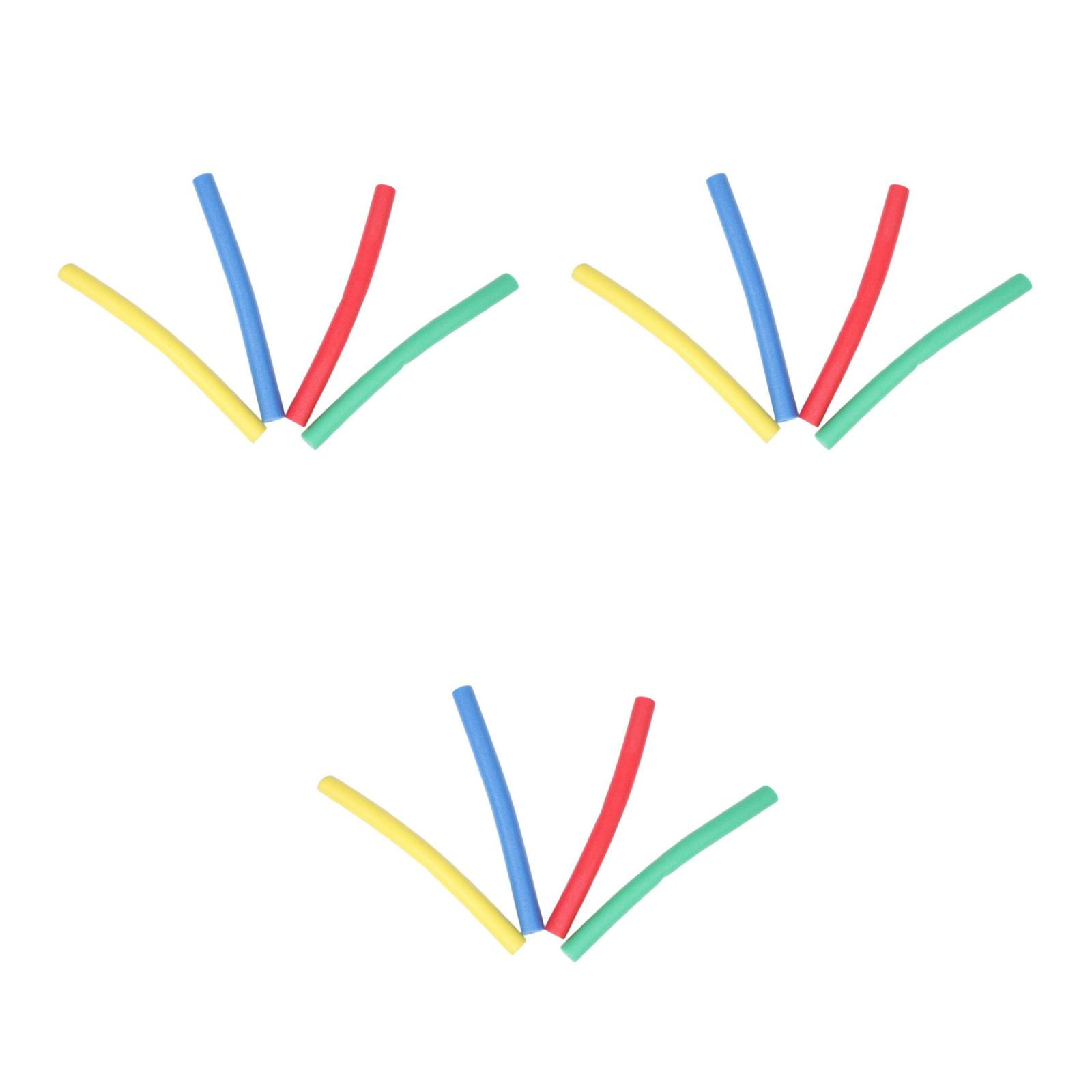 UPGRATOR Worgeous 12 pcs Pool Noodles Sponge Tubes Relay Race Supplies ...