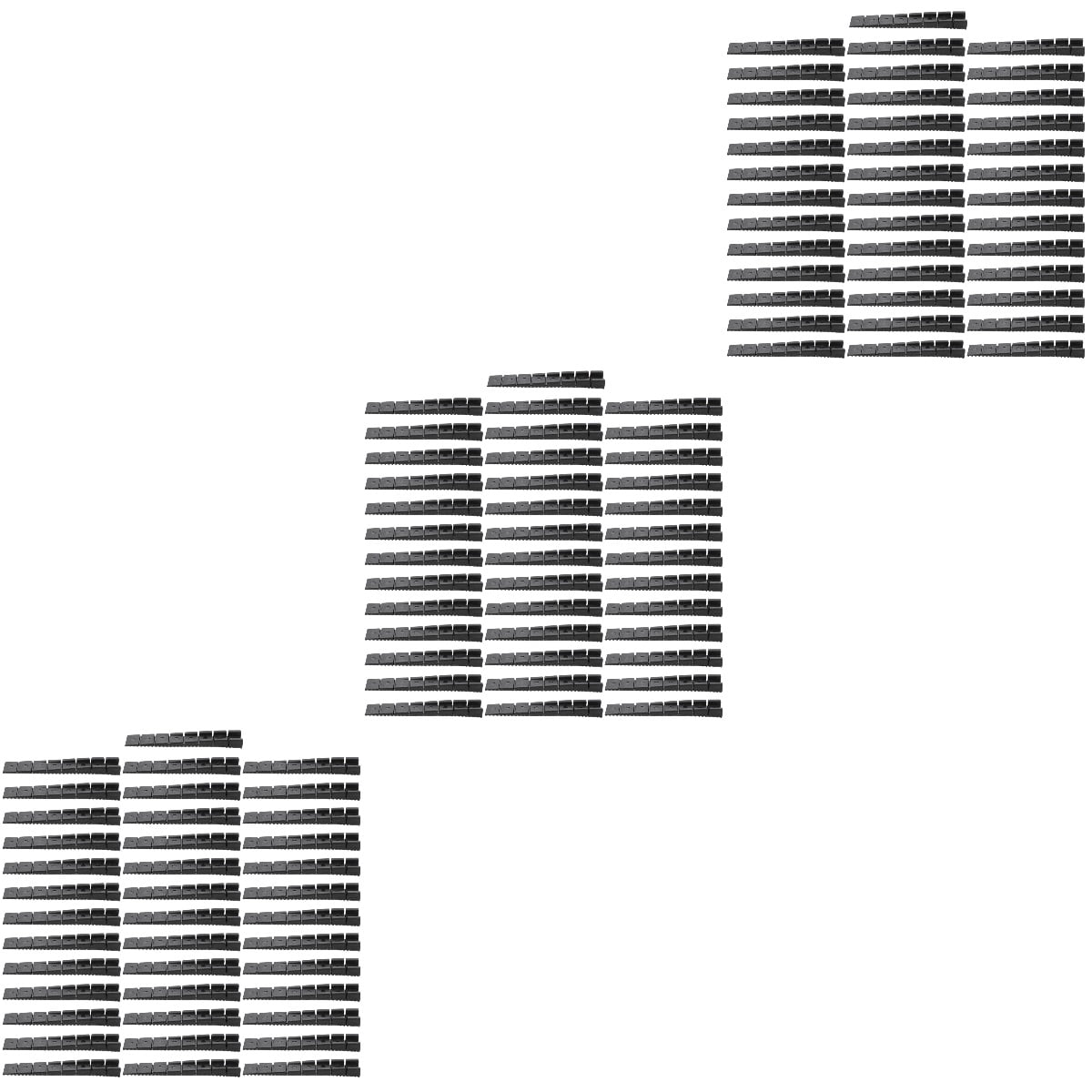 Hemoton 120 pcs Furniture Leveling Shims Sofa Leg Raising Pads DIY ...