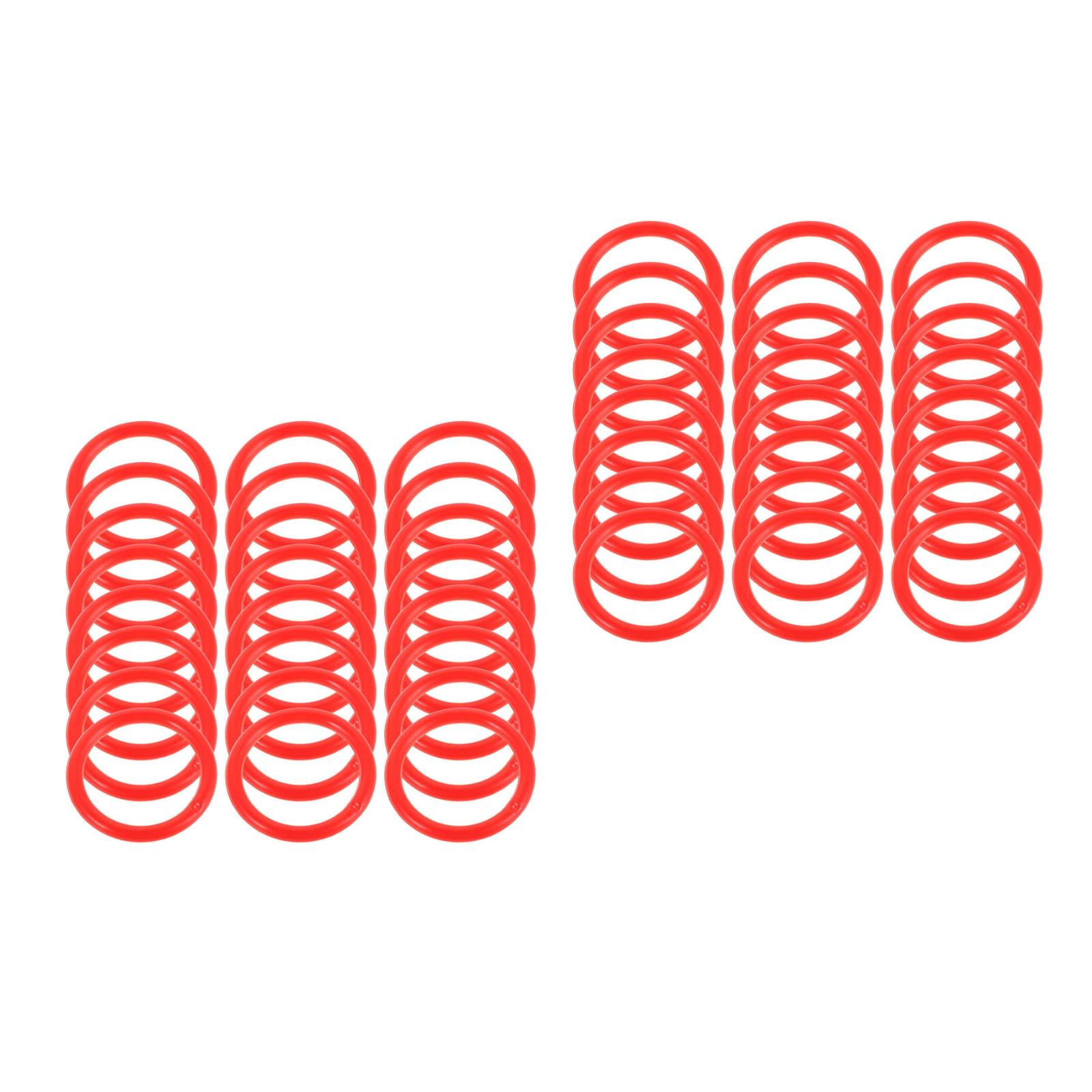 Hemoton 120 pcs Plastic Carnival Game Rings Toss Rings for Ring Toss ...