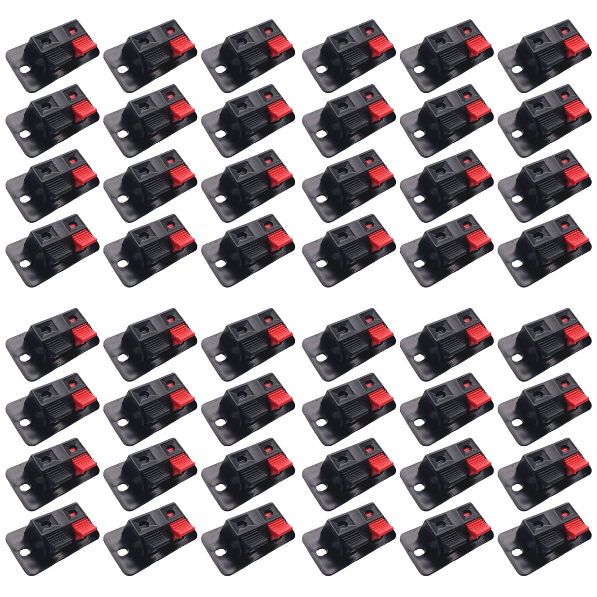 Hemoton 120 pcs Speaker Box Connectors Subwoofer Plugs Speaker Box ...