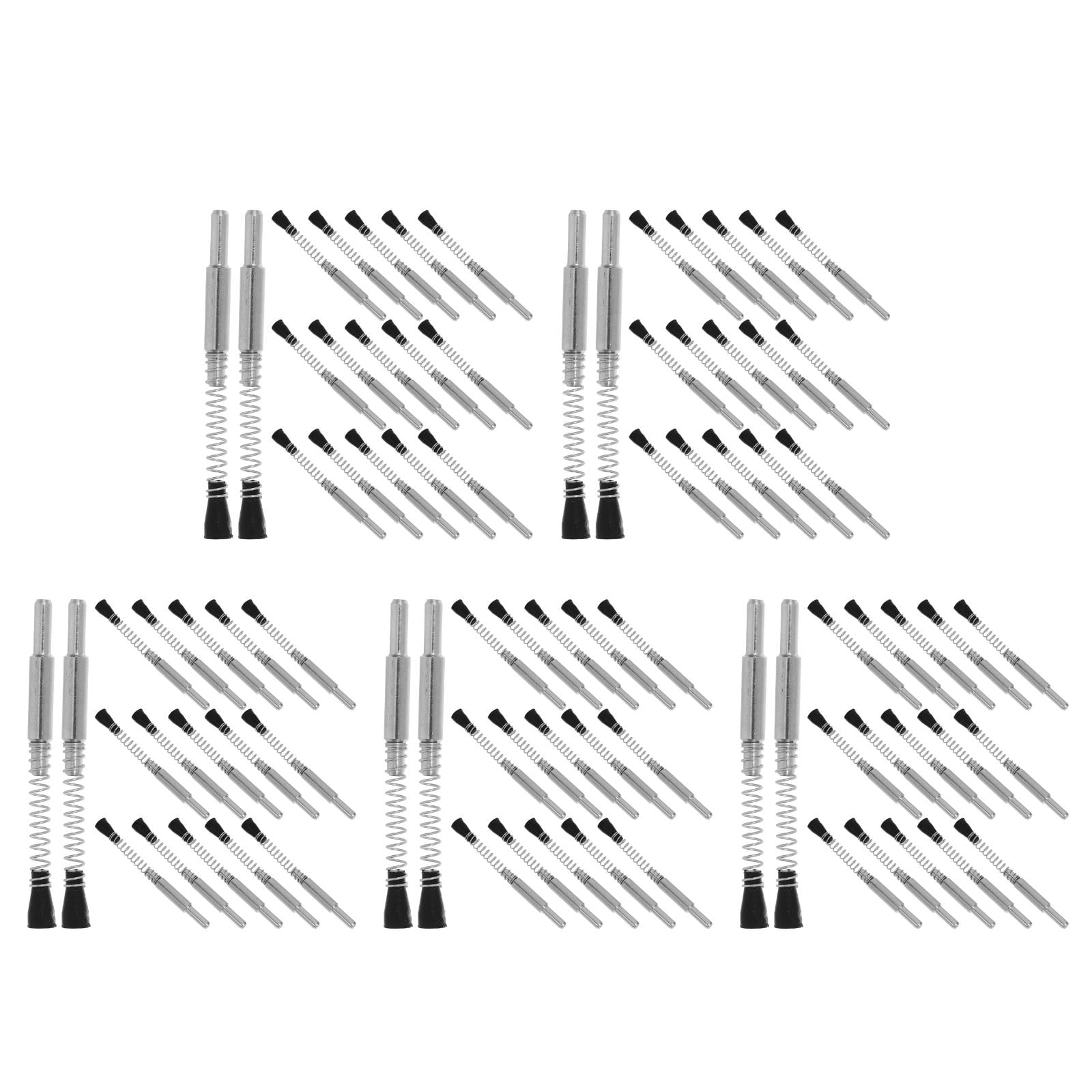 Hemoton 125 pcs Replacement Window Screen Plunger Pin With Cap Long ...