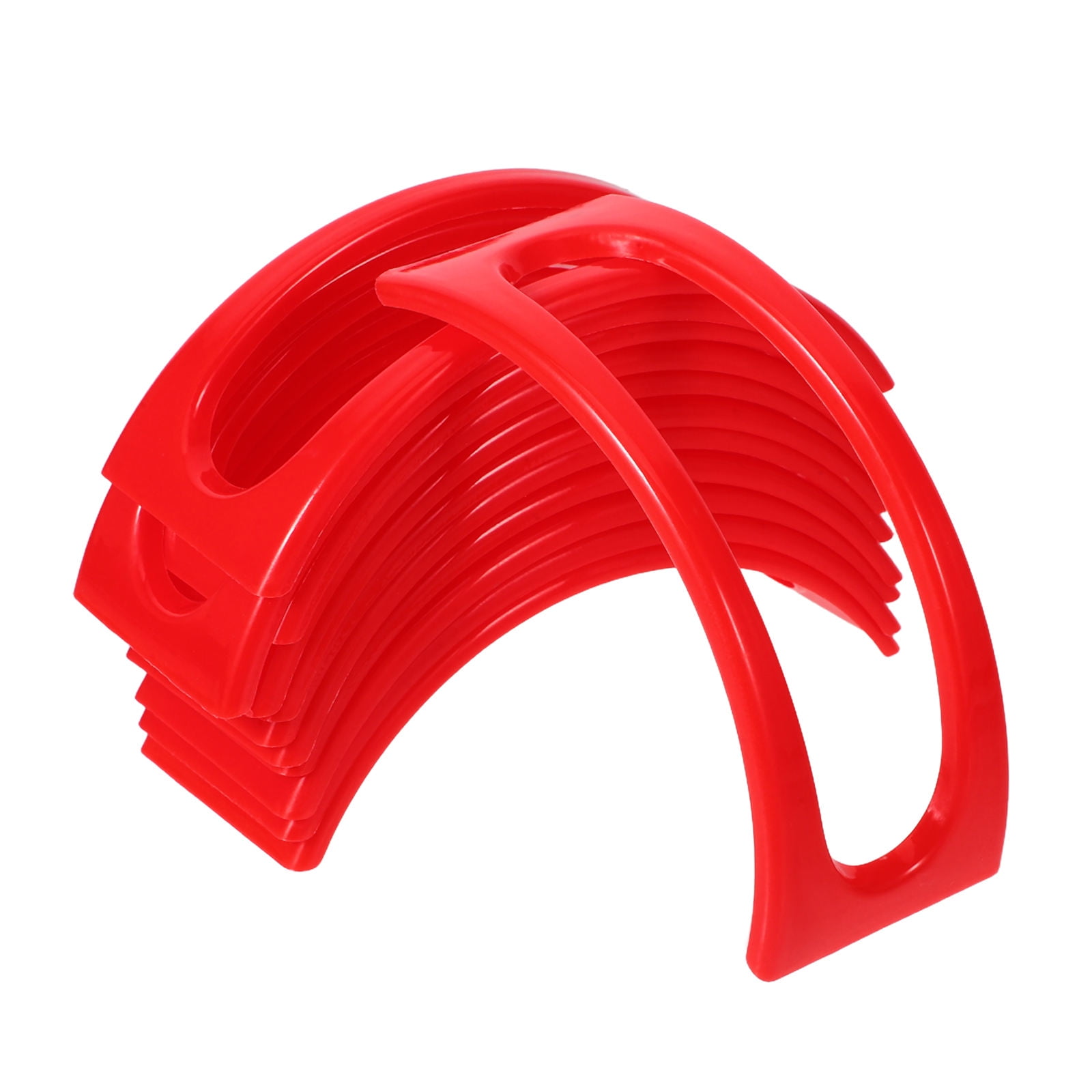 Hemoton 12PCS Taco Plate Tray Taco Bar Tray Individual Taco Tray Single ...