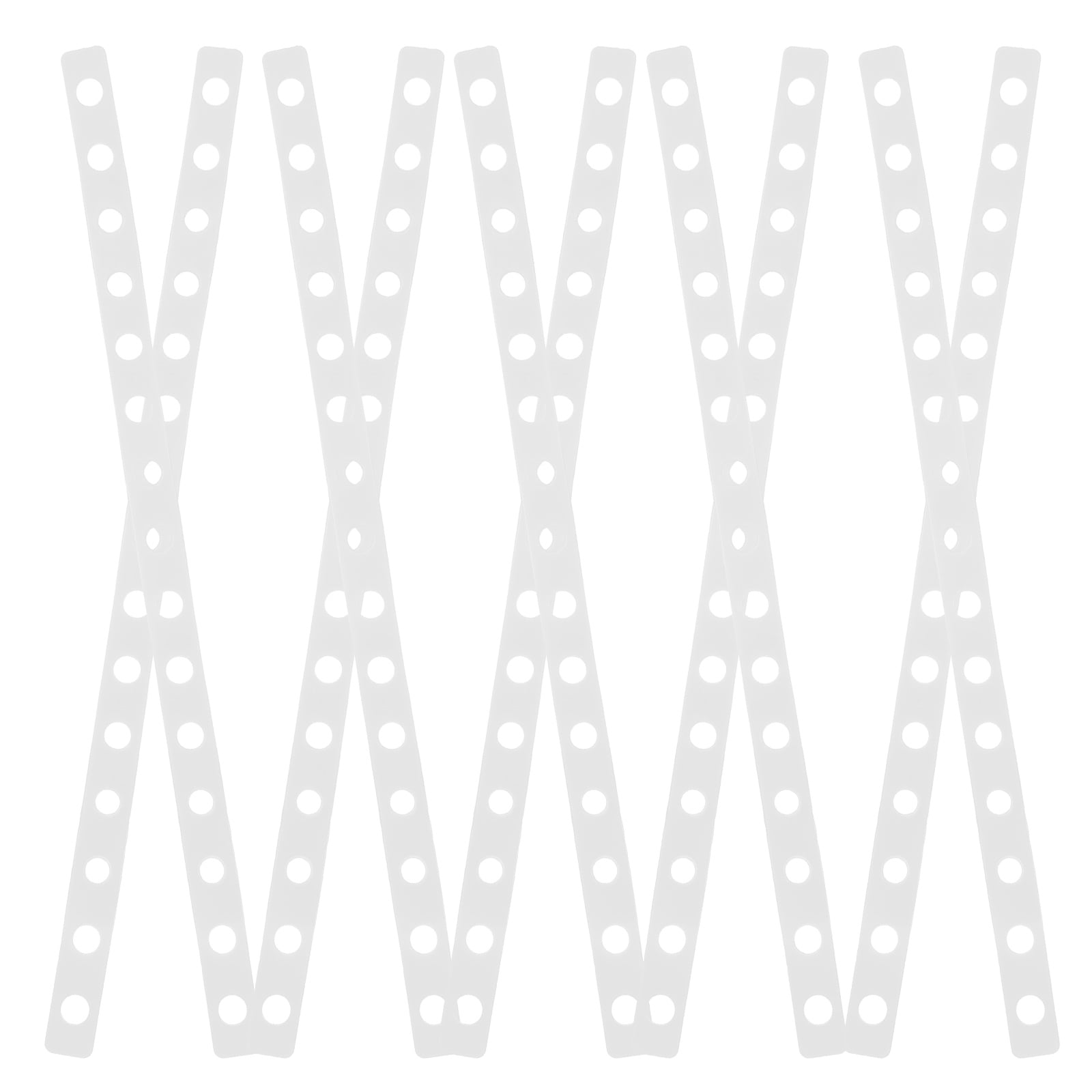 Hemoton 12pcs Garment Hanger Display Strips For Closet Use Plastic ...