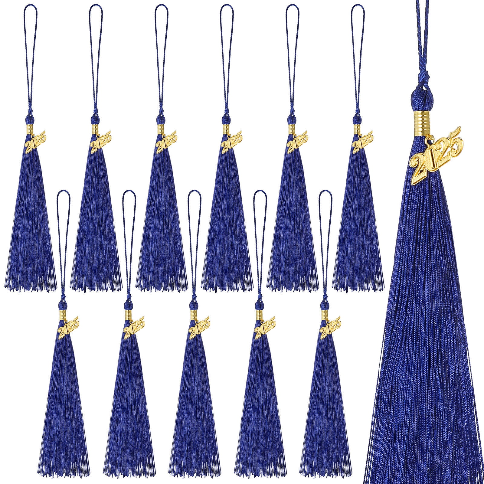 Hemoton 12pcs Graduation Cap Tassels Decorative Diy Academic Tassels ...