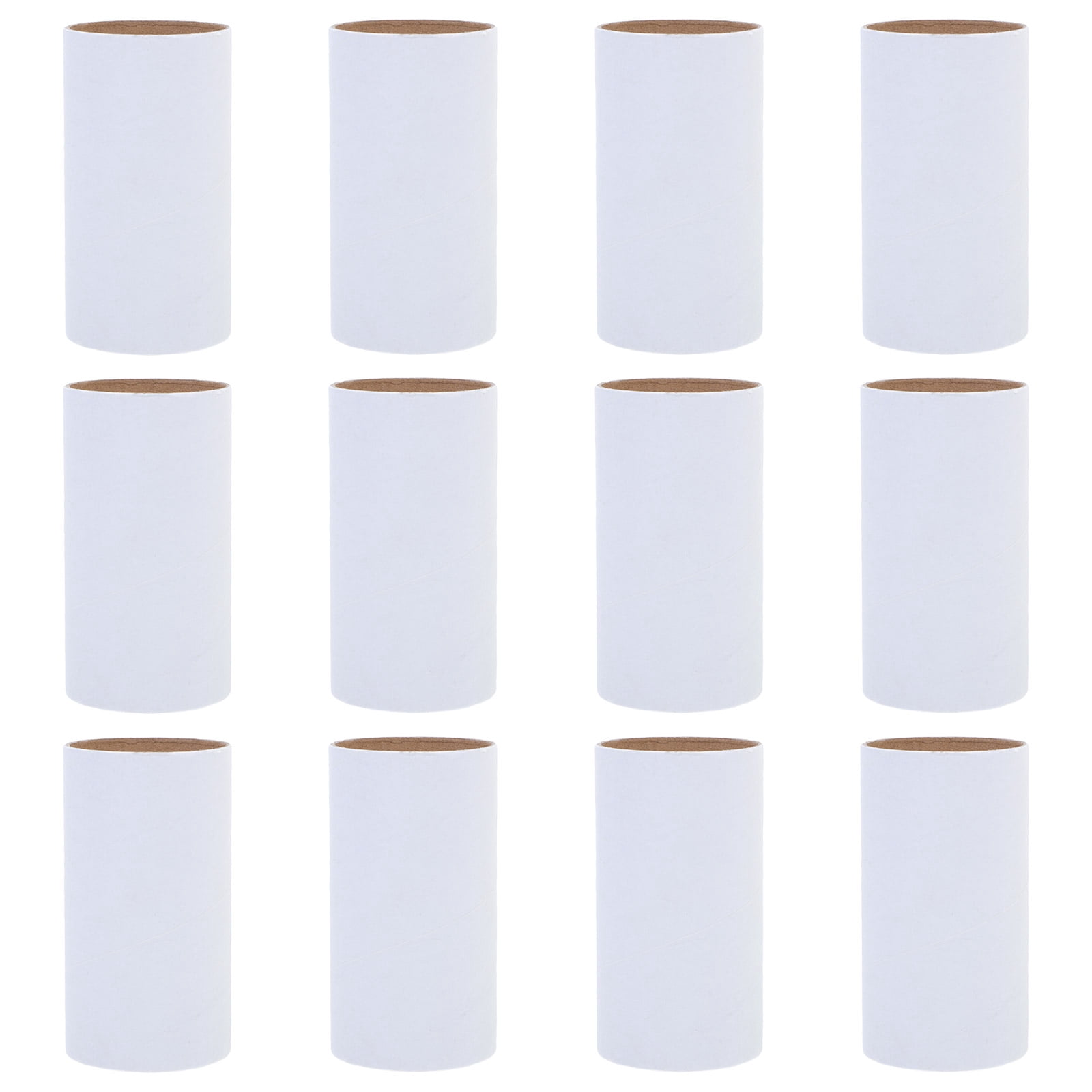 Hemoton 12pcs Handmade Diy Paper Tubes Blank Paper Tubes For Crafting ...