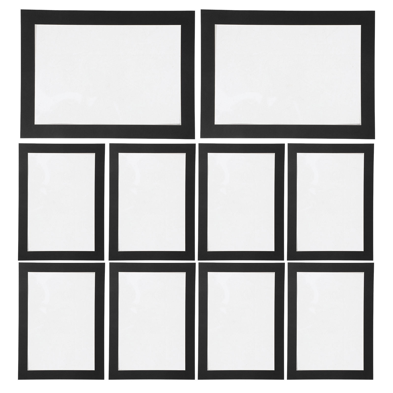 Hemoton 12pcs Kids Artwork Display Frames 8k Cardboard Frames For ...