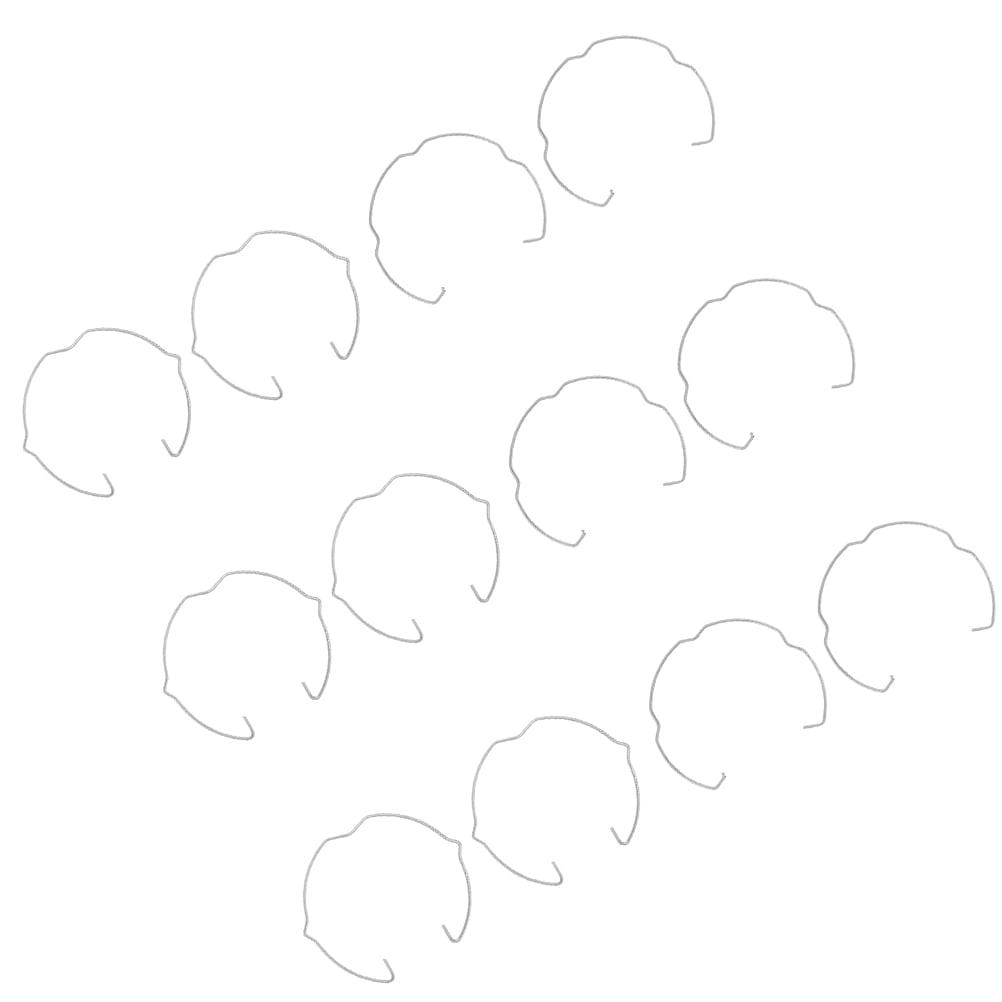 HEMOTON Silver Steel Lamp Retaining Spring Clips for Downlights ...