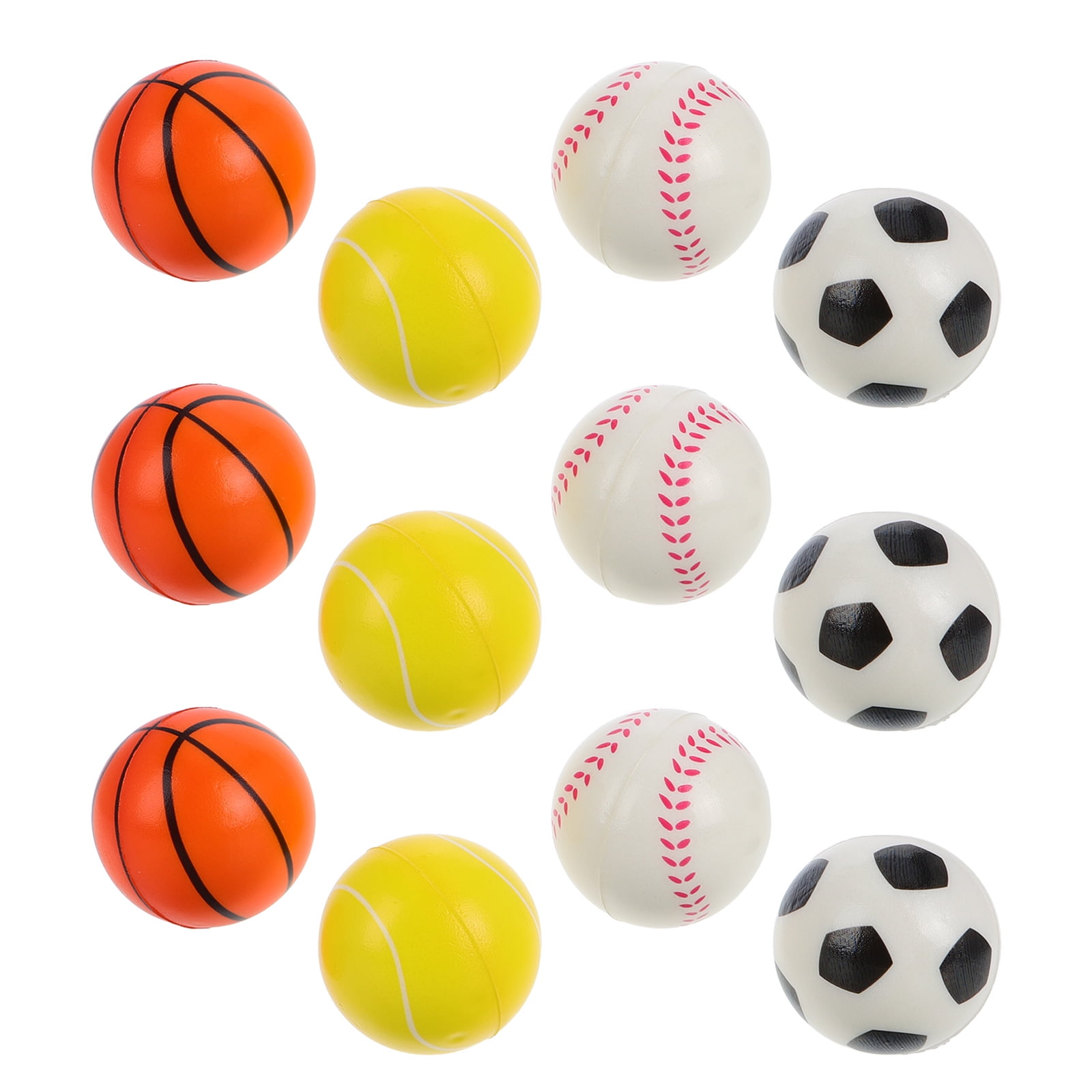 HEMOTON Mini Basketball Stress Balls for Sports Party Favors and ...