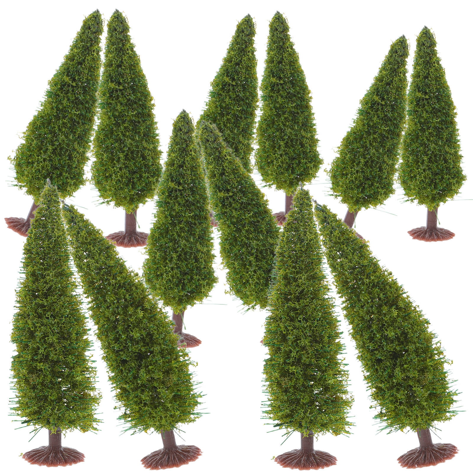RENACLIPY DIY Green Pine Model Trees, Versatile Compatibility, Creative ...