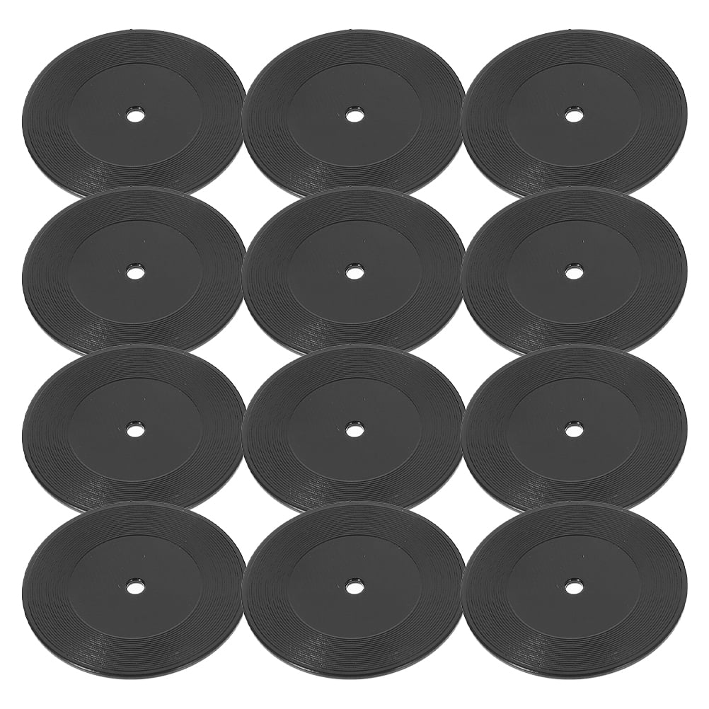 Hemoton 12pcs Miniature Record Model Doll House Mini Record Models Mini ...