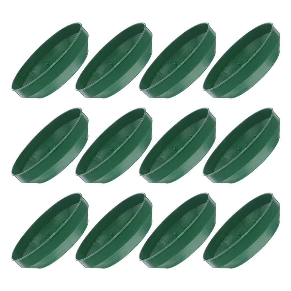 Hemoton 12pcs Plastic Design Bowl Plastic Flower Arrangement Base for ...