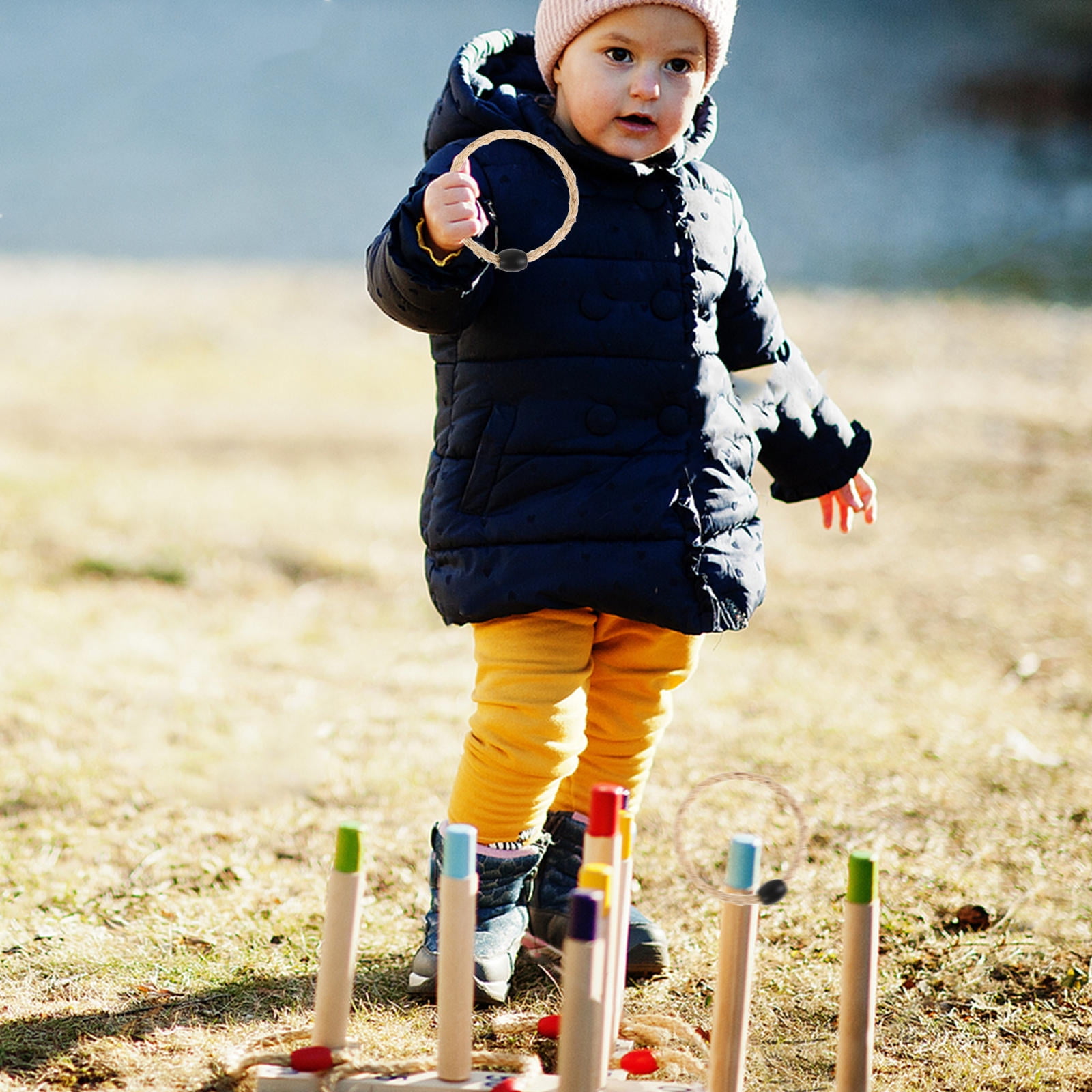 Hemoton 12pcs Toss Game Outdoor Ring Toss Game Carnival Game Kids Speed ...