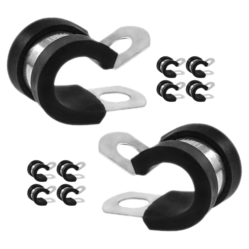 Hemoton 12-Pack Heavy Duty Metal Tube Strap Clamps for Secure Hose and ...