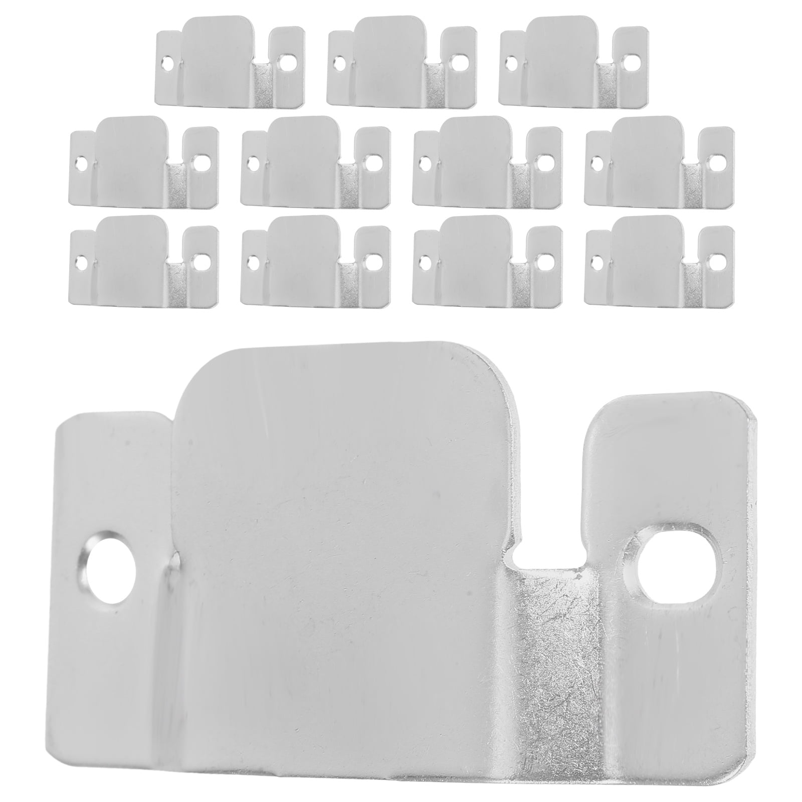 Hemoton 12pcs Universal Sectional Sofa Connectors Metal Couch ...