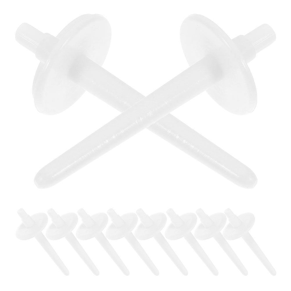 Hemoton 12pcs Universial Plastic Spool Pin For Sewing Machines Plastic ...