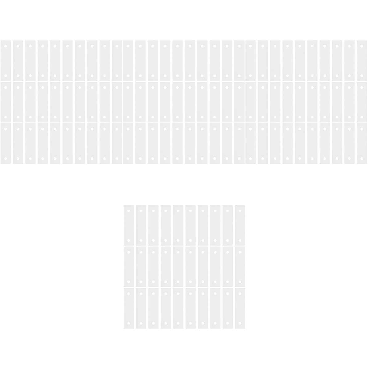 Hemoton 1400 pcs Chinrest Paper Slit Lamp Paper Optical Chin Rest Paper ...