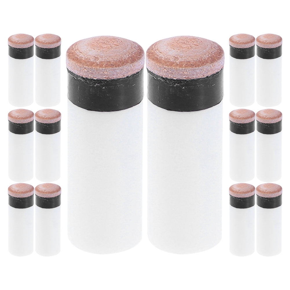 Hemoton 14pcs Billiard Cue Tips Replacement Pool Stick Tips Replacement ...
