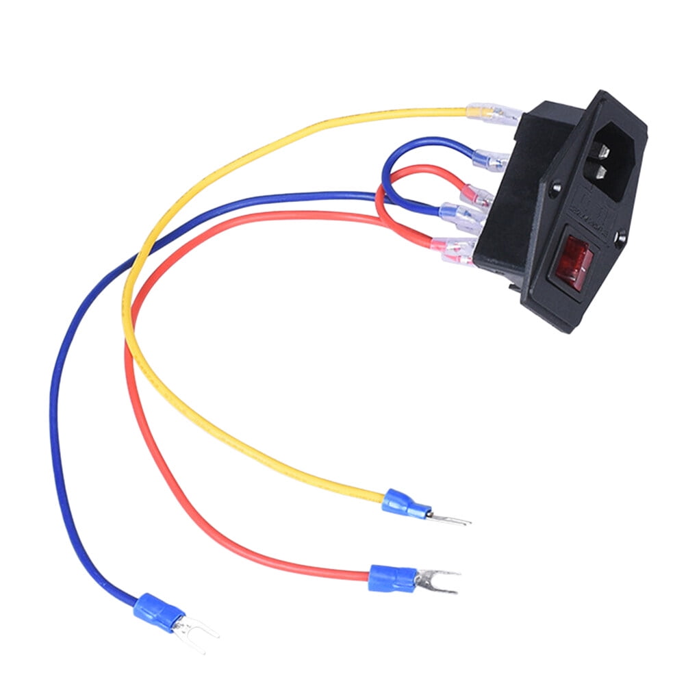 Hemoton 15 A Toggle Switch Affordable Power Outlet with Fuse - Walmart.com