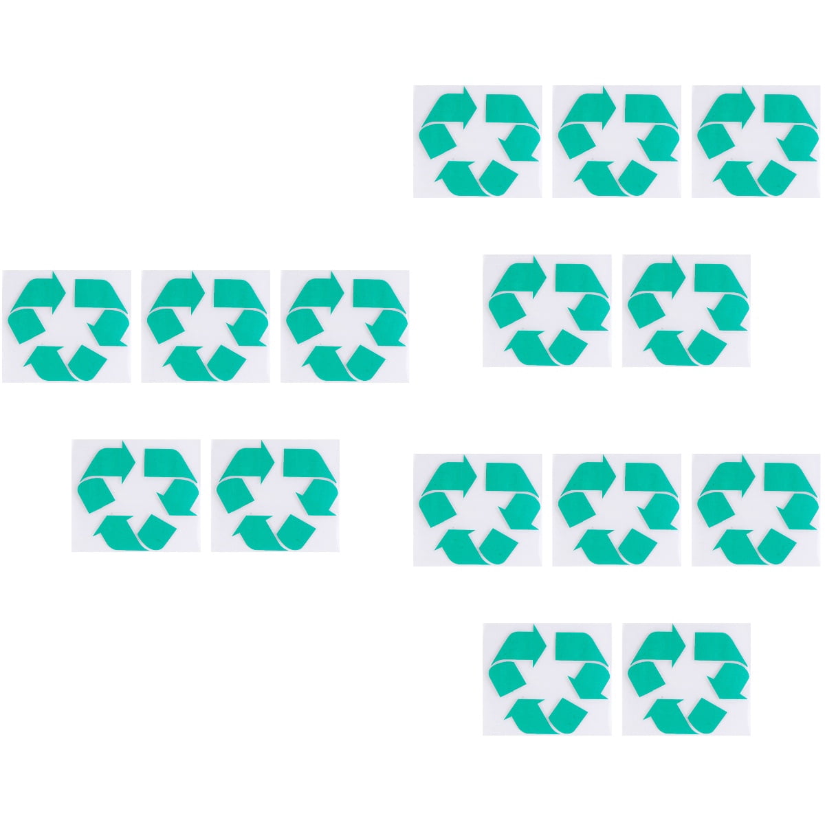 Hemoton 15 Pcs Recycle Stickers Trash Bin Labels Premium Self-Adhesive ...