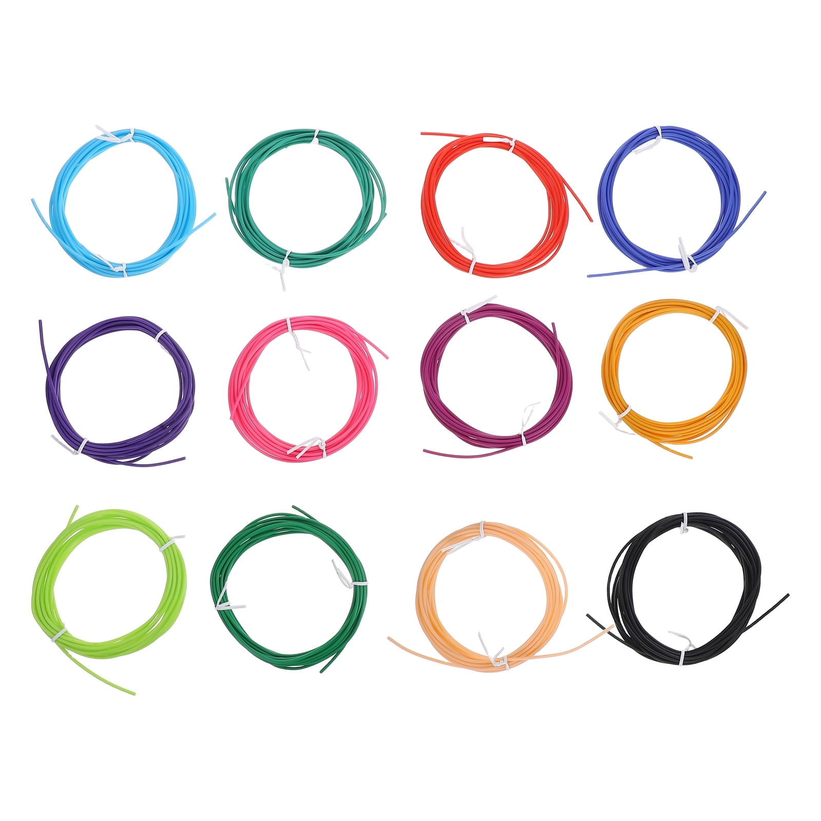 Hemoton 15 Rolls Colored Filament 3d Pen Pcl Filament Convenient ...