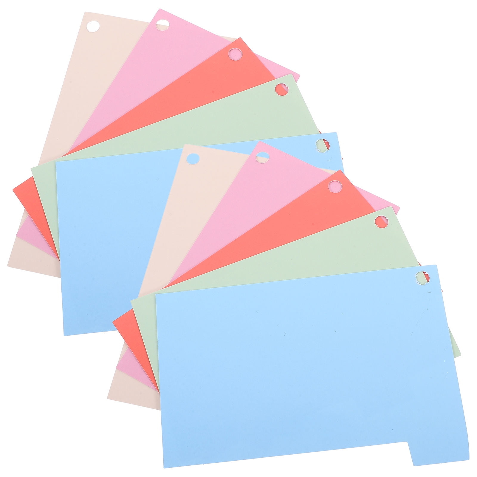 Hemoton 15 Sheets Paper Tab Dividers Professional Index Dividers ...