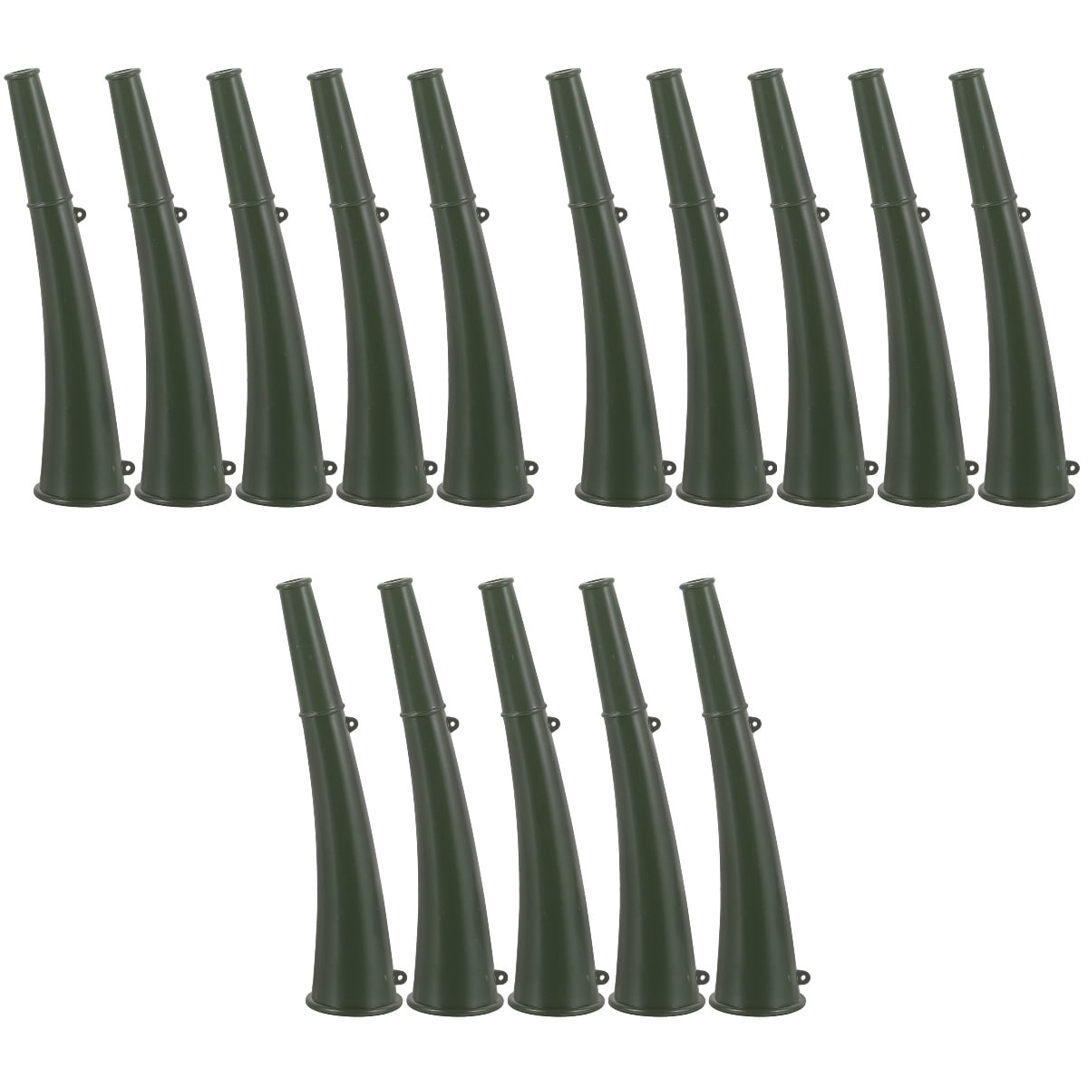 Hemoton 15 pcs Multi-use Plastic Horns Training Cheering Horns Durable ...